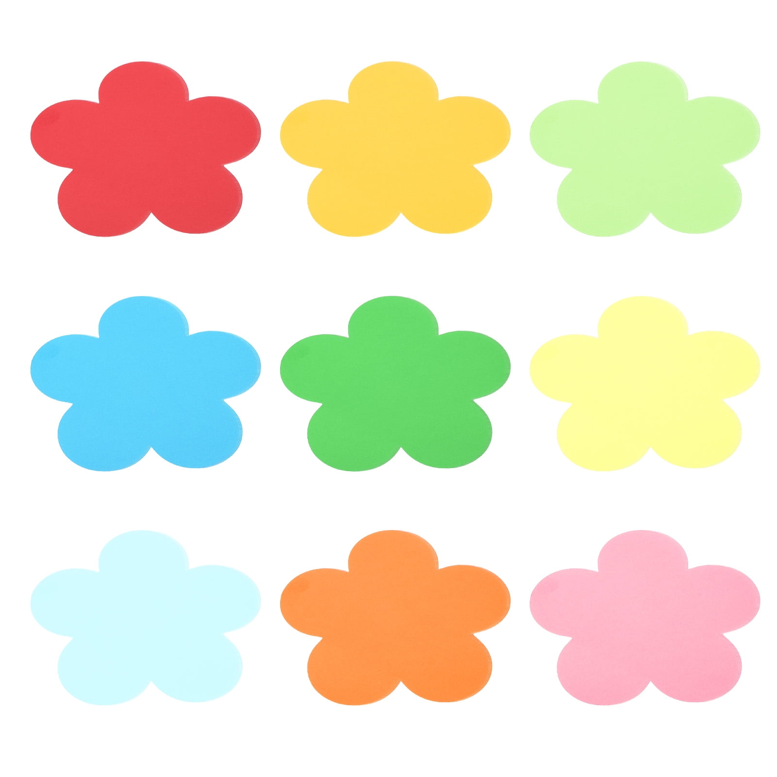 Uxcell 6.1x6.1"Cutouts Paper, 36Pcs Floral Assorted Color Cut Outs ...