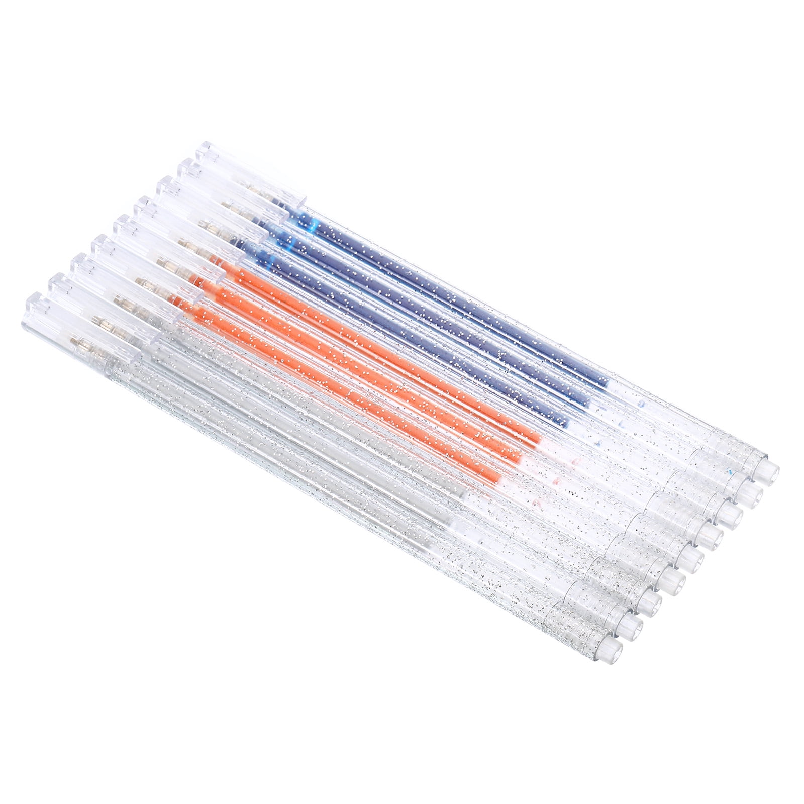 Uxcell 6.3" Glitter Gel Pens Metallic Sparkle Pen Liquid Glitter ...