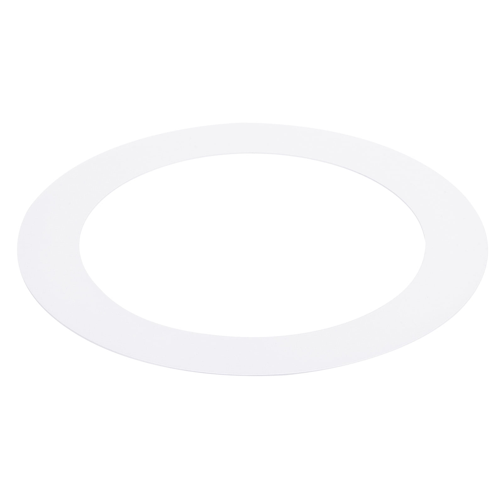 Uxcell 6.3" ID 8.7" OD Goof Rings for Recessed Light Gloss White Goof ...
