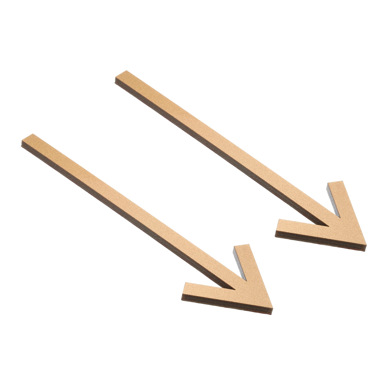 Uxcell 6.3" Self Stick Arrow Sign, 2 Pack Acrylic Directional Sign ...