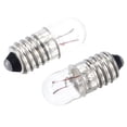 Uxcell 6.3V E10 Warm Yellow Light Mini Incandescent Bulbs 50 Count ...