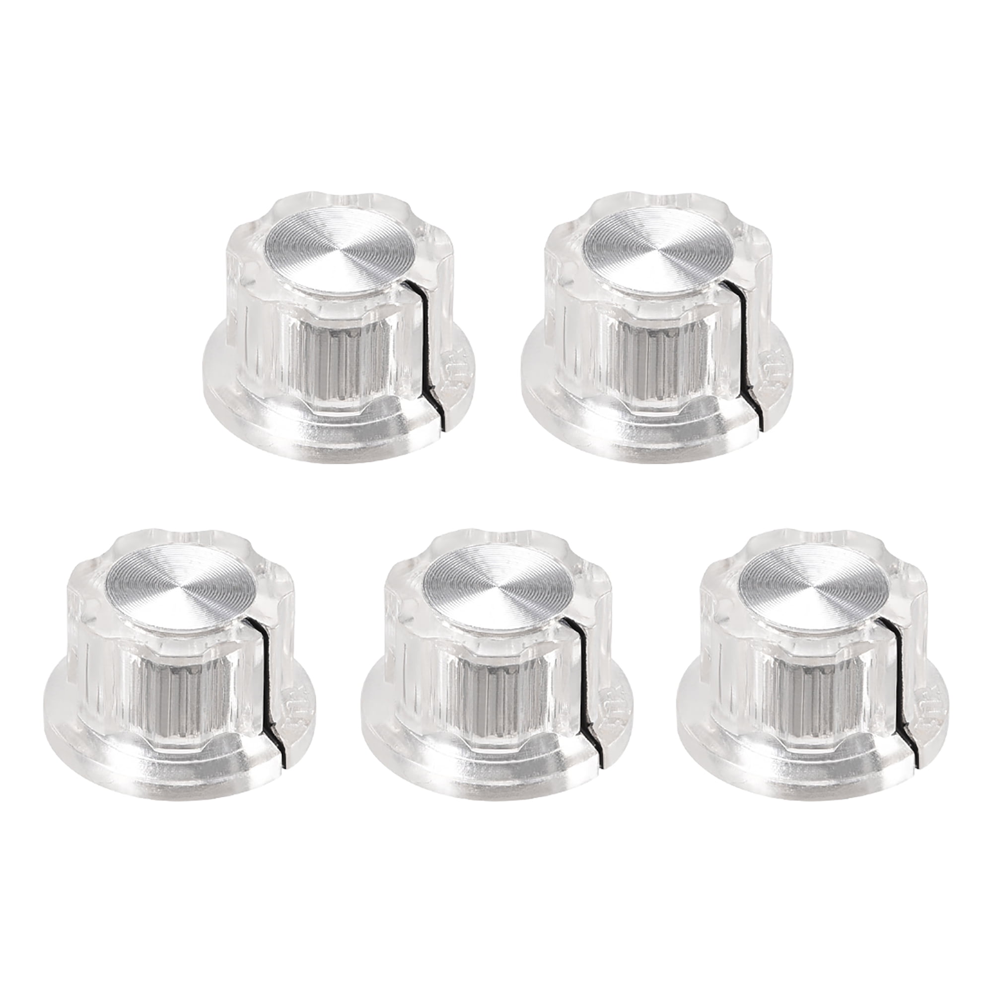 Uxcell 6.4mm Shaft Hole Potentiometer Volume Control Rotary Knobs ...