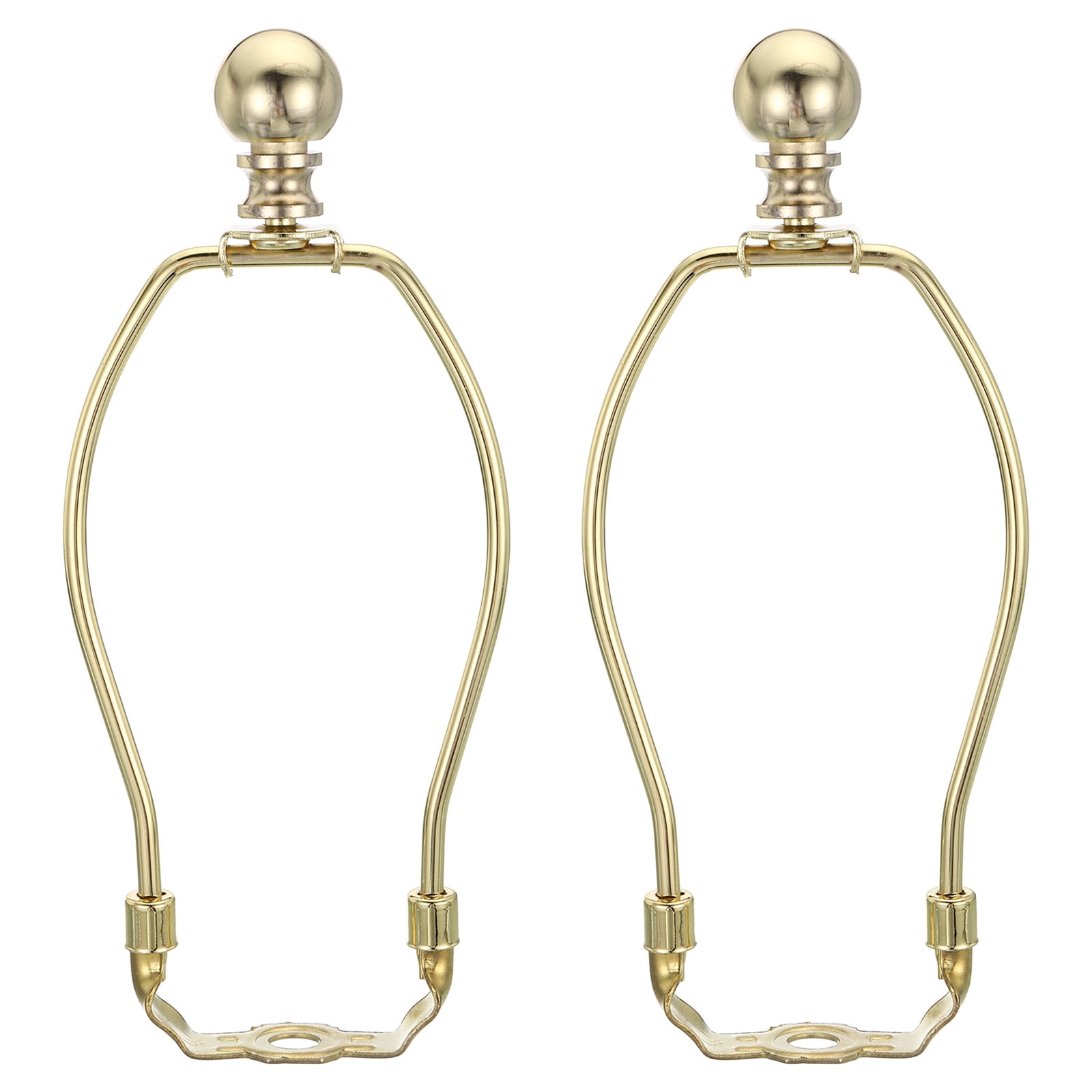 Uxcell Lamp Shade Hardware Screw, 6.5 Inch Harp Kit with Finial Holder ...