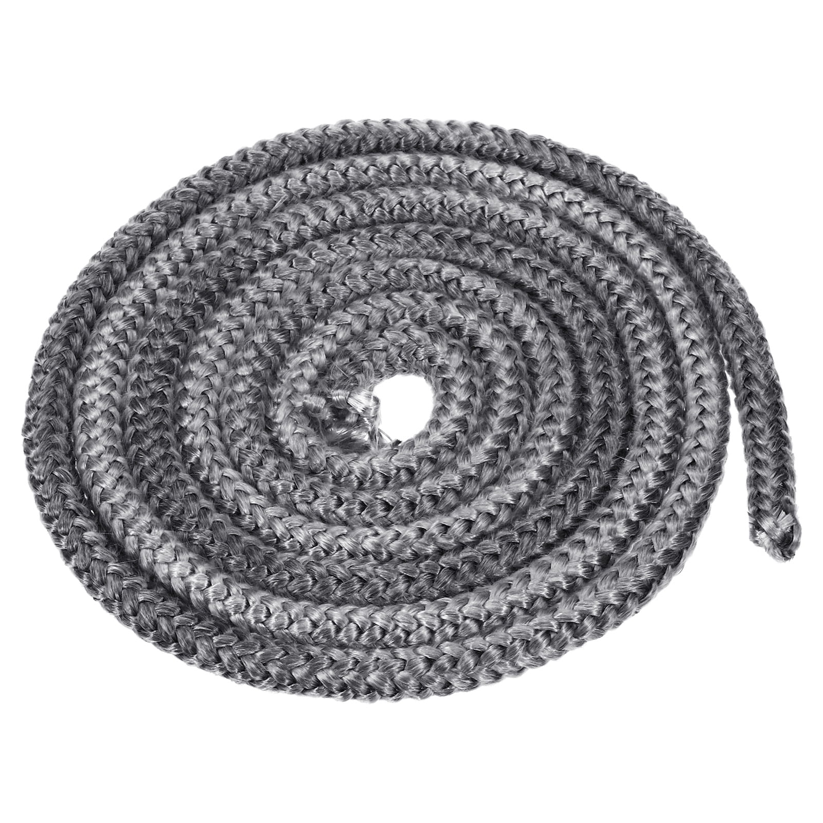 Uxcell 6.57ftx0.39inch Fiberglass Rope, Round Braided Rope High ...