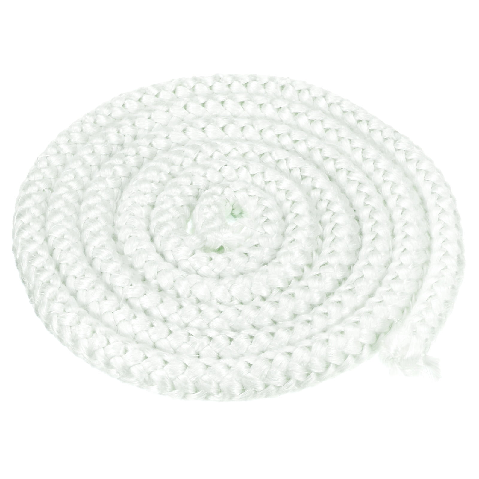 Uxcell 6.57ftx0.59inch Fiberglass Rope, Round Braided Rope High ...