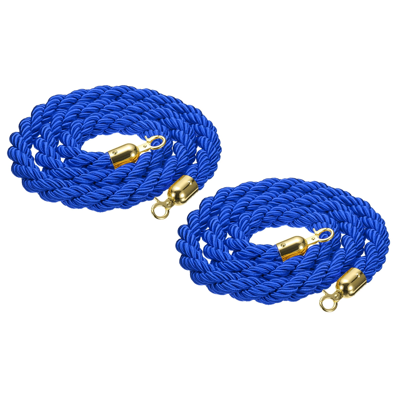 Uxcell Twisted Stanchion Rope, Barrier Rope Twisted Post Ropes with ...