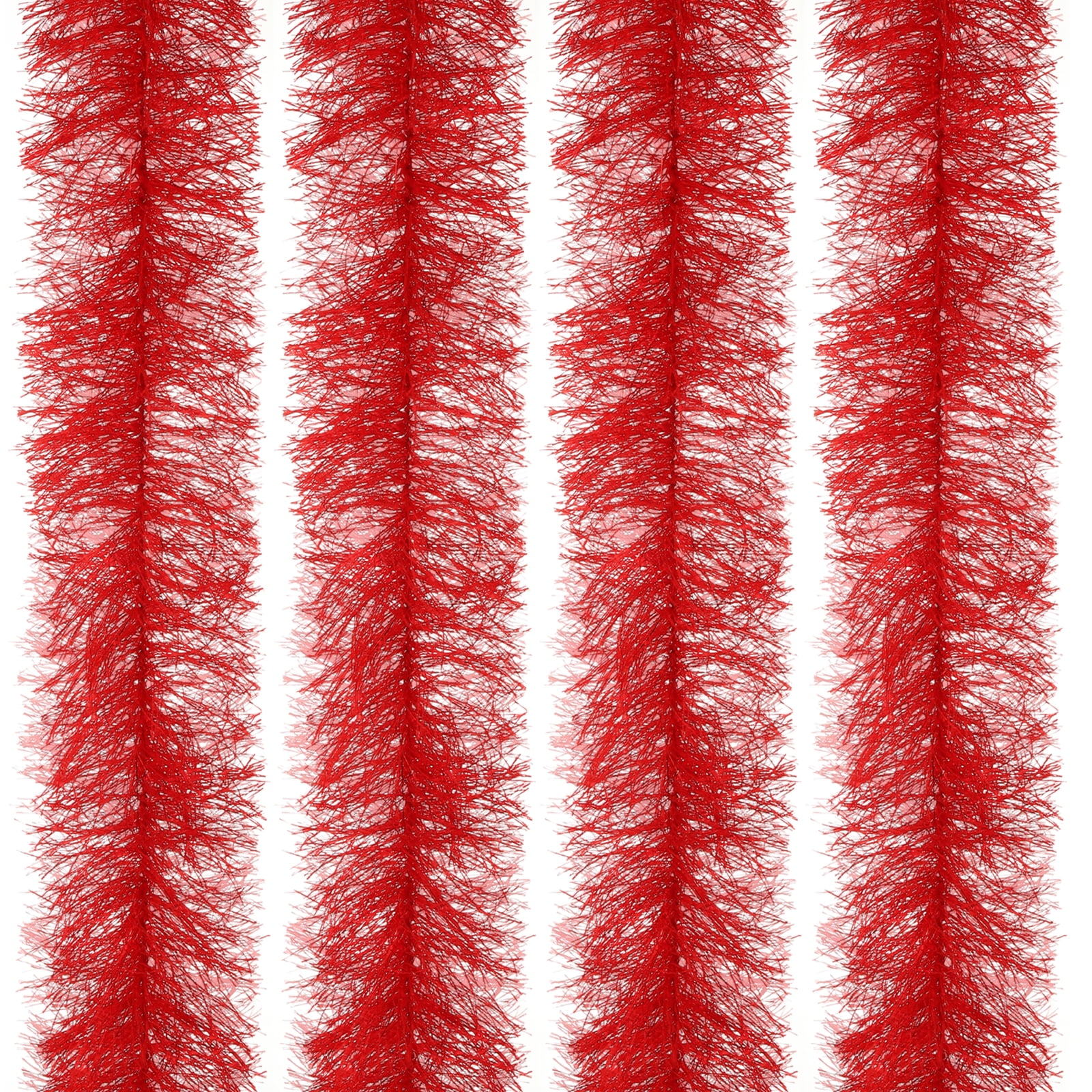 Uxcell 6.6Ft Feather Boa, 4Pcs Artificial Fluffy Feather Boas Party ...