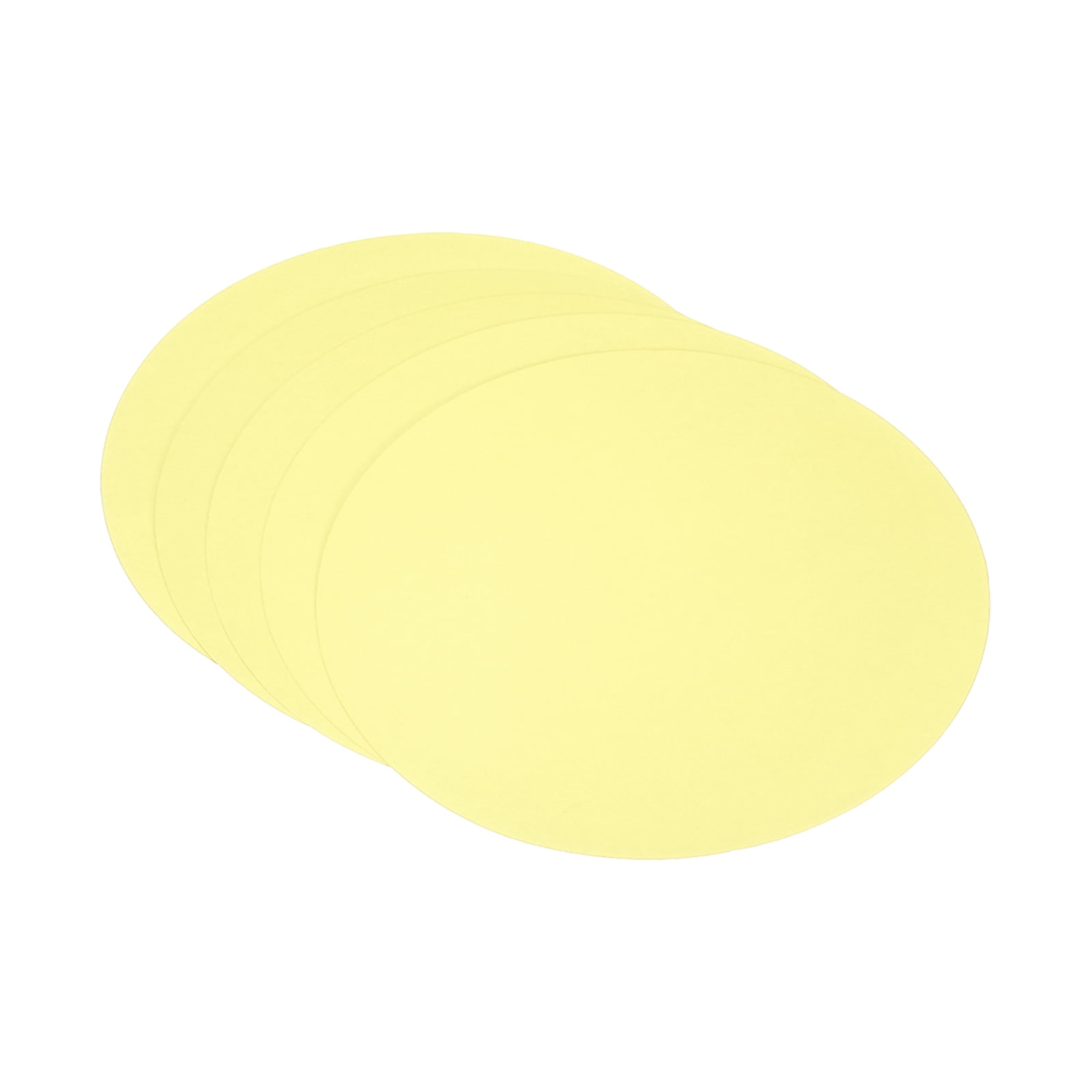 Uxcell 6.7-inch Round Cardboard Paper, 25 Pcs Blank Disc Circles Slices ...