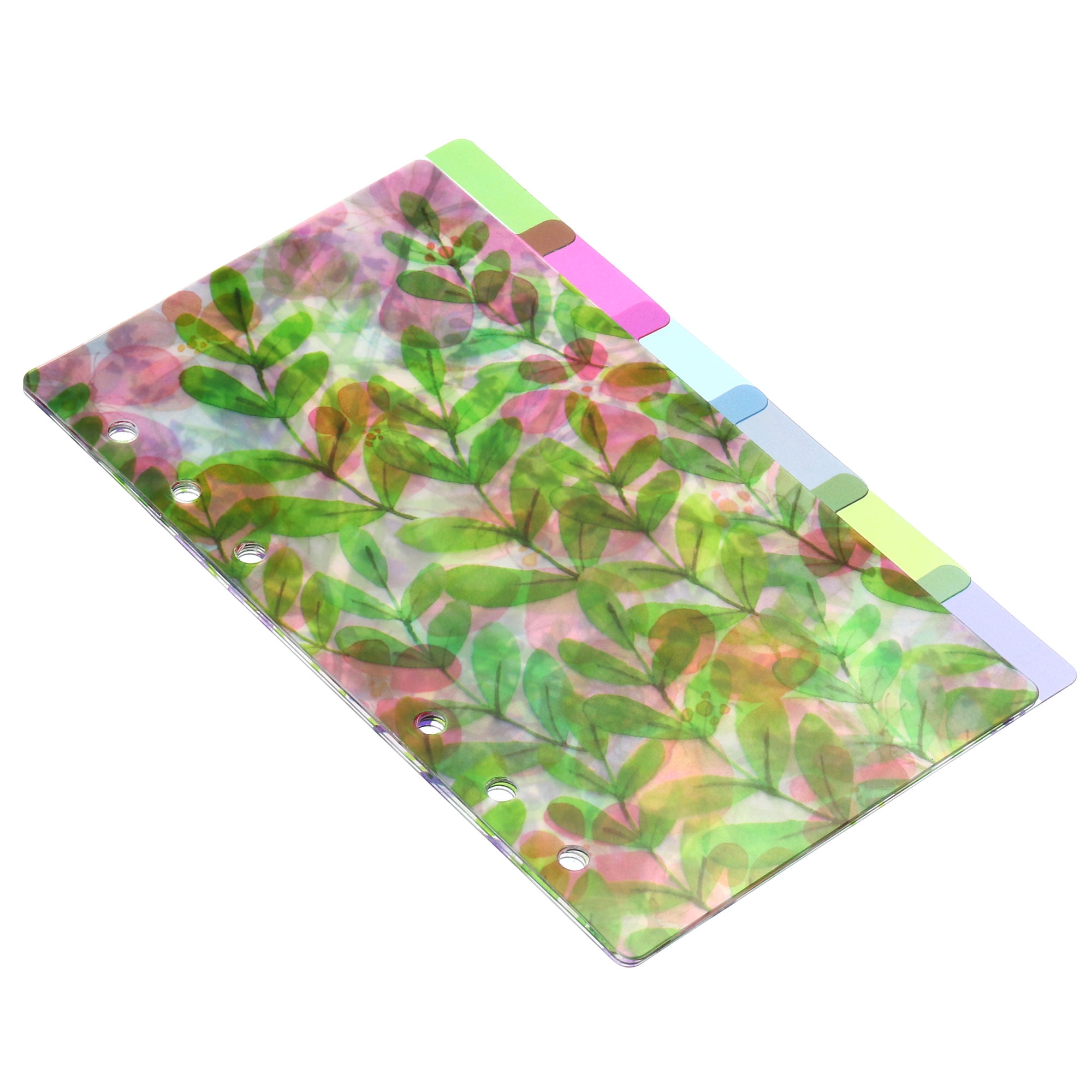 Uxcell 6.8x4.1" Binder Index Dividers, 2 Set PP 6 Tabs Insertable Page ...