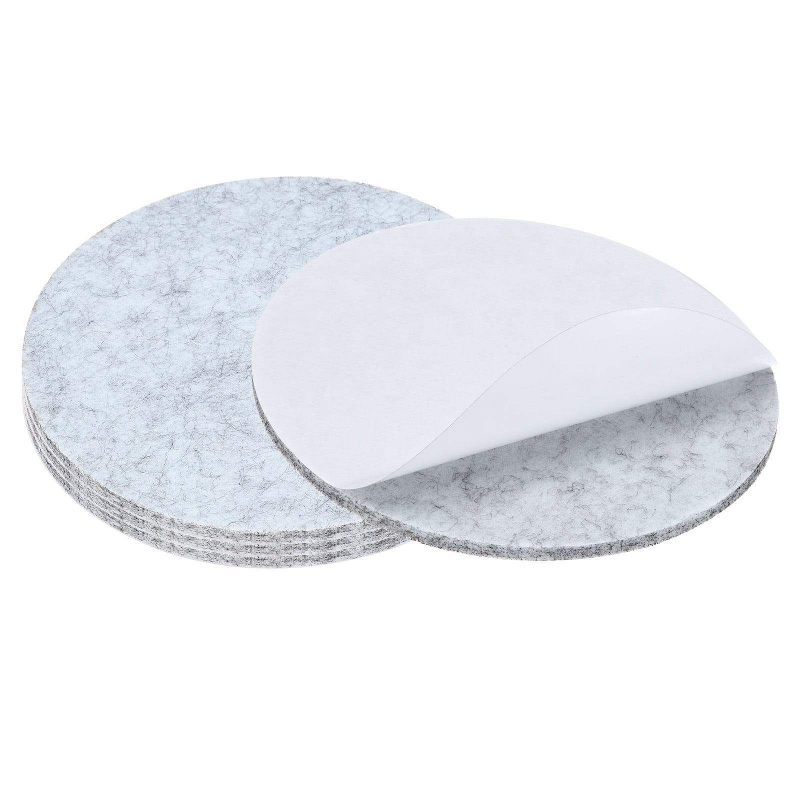 Uxcell 6" Diameter Felt Furniture Pads, 4 Pcs 1/2" Thick Lamp Base Felt ...