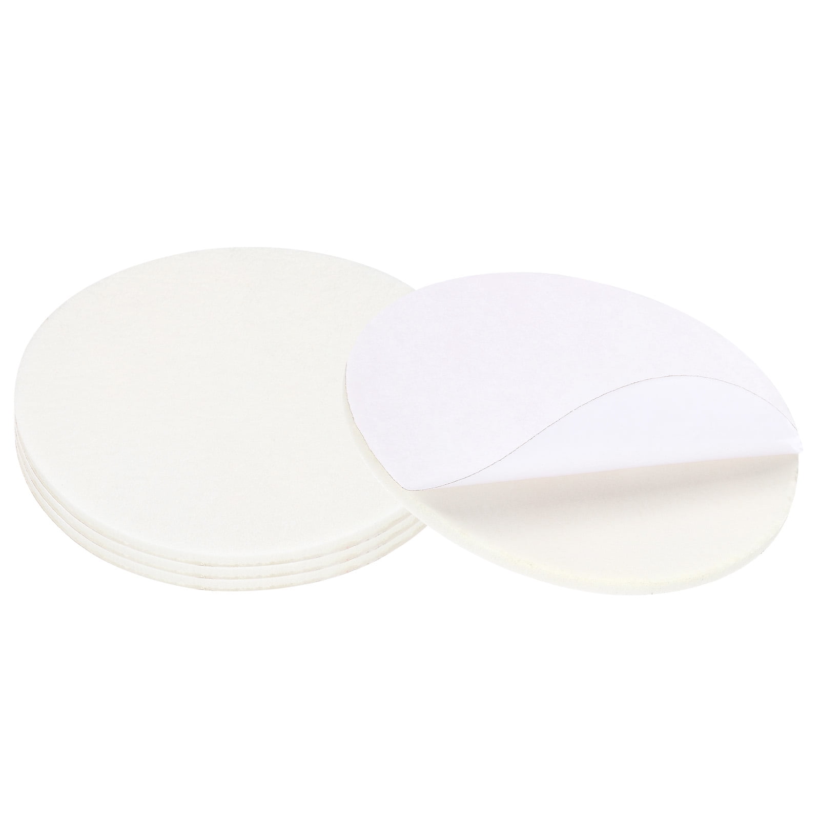 Uxcell 6" Diameter Felt Furniture Pads, 4 Pcs 1/2" Thick Lamp Base Felt ...