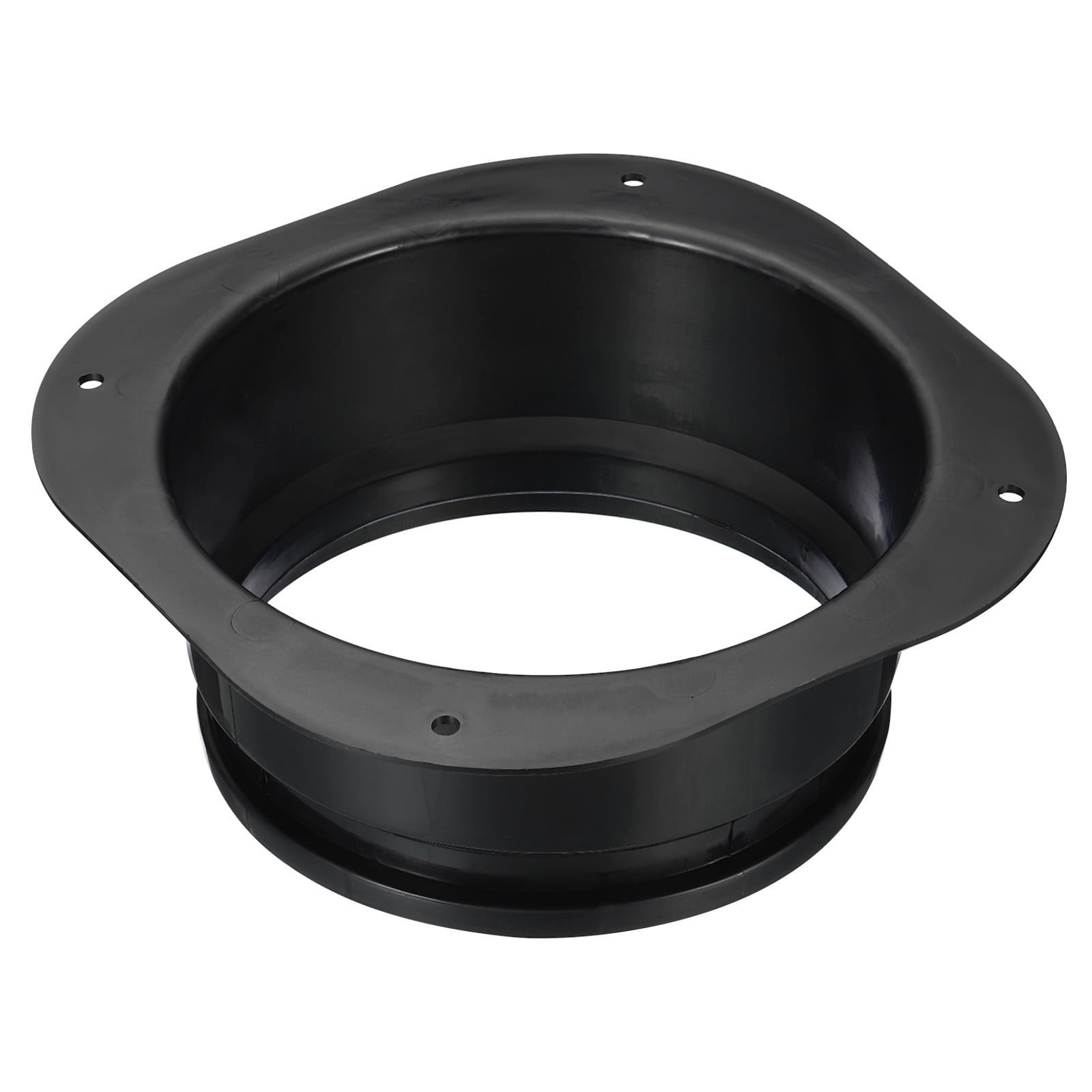 Uxcell 6" Duct Connector Flange Dryer Vent Wall Plate Square to Round ...