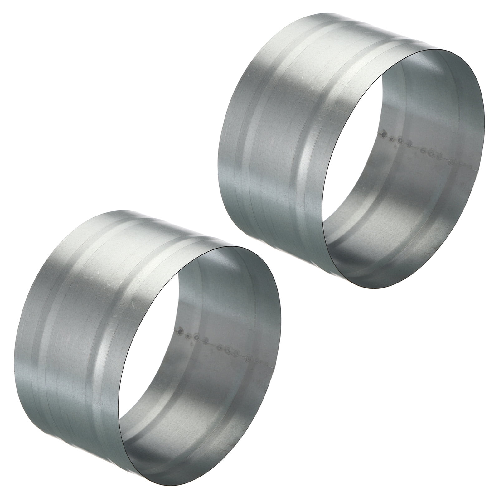 Uxcell 6" Duct Connector Metal Duct Coupling Vent Coupler Dryer Pipe ...