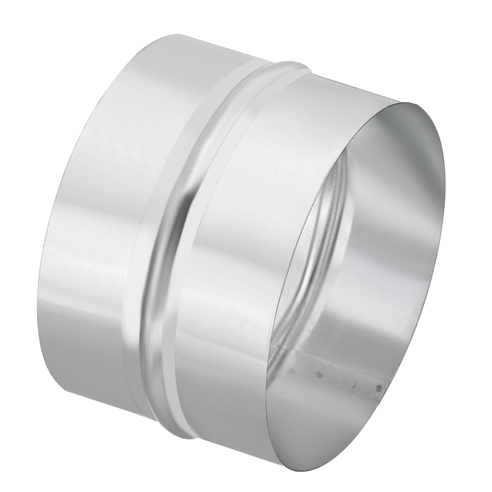 Uxcell 6" Galvanized Steel Duct Connector Duct Coupling Vent Coupler, 4 ...