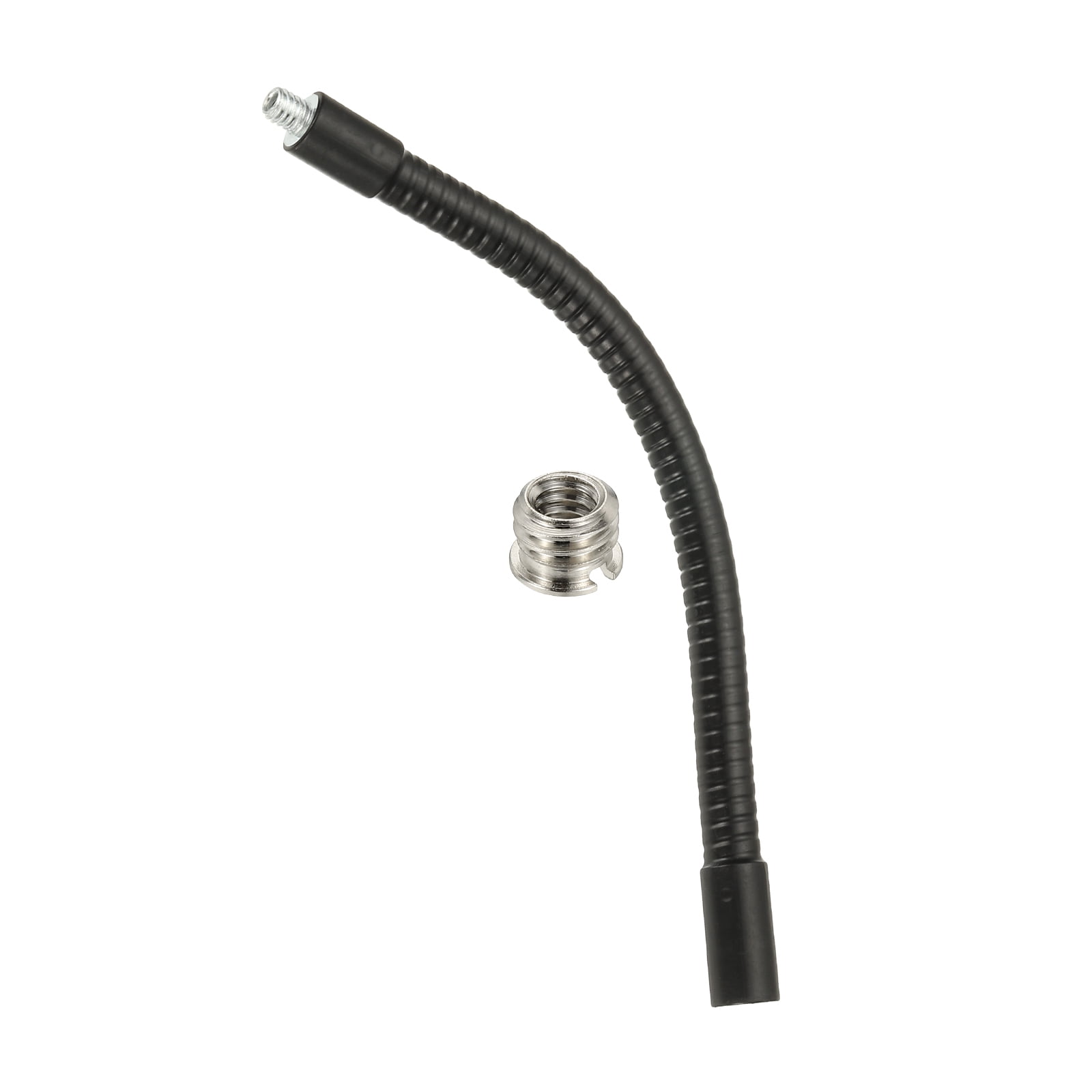 Uxcell 8" Gooseneck, 1/4"-20 Female to Male Thread Metal Universal Hose ...