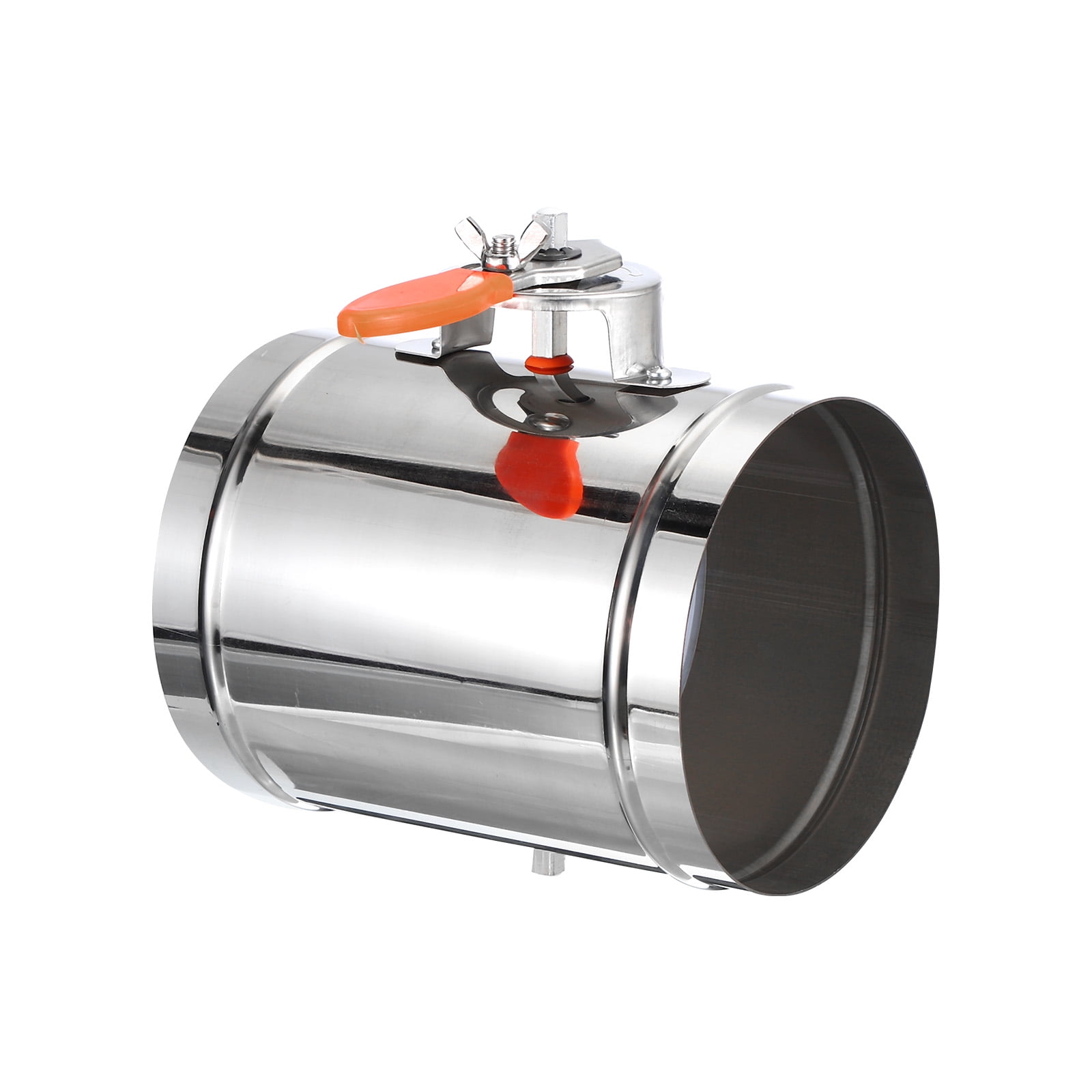 Uxcell 6" HVAC Duct Manual Volume Damper, Stainless Steel Adjustment ...