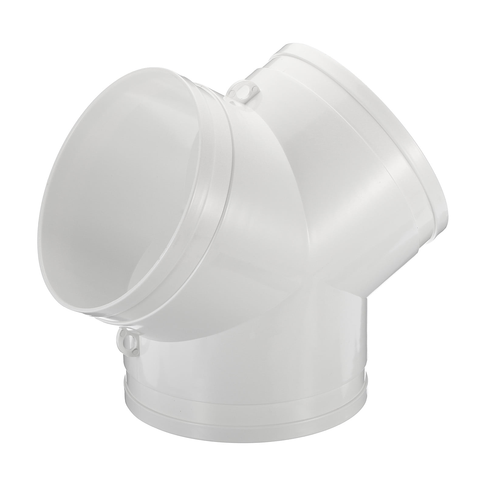 Uxcell 6 Inch 3 Way Duct Splitter Y Connector Air Vent Duct Connector ...