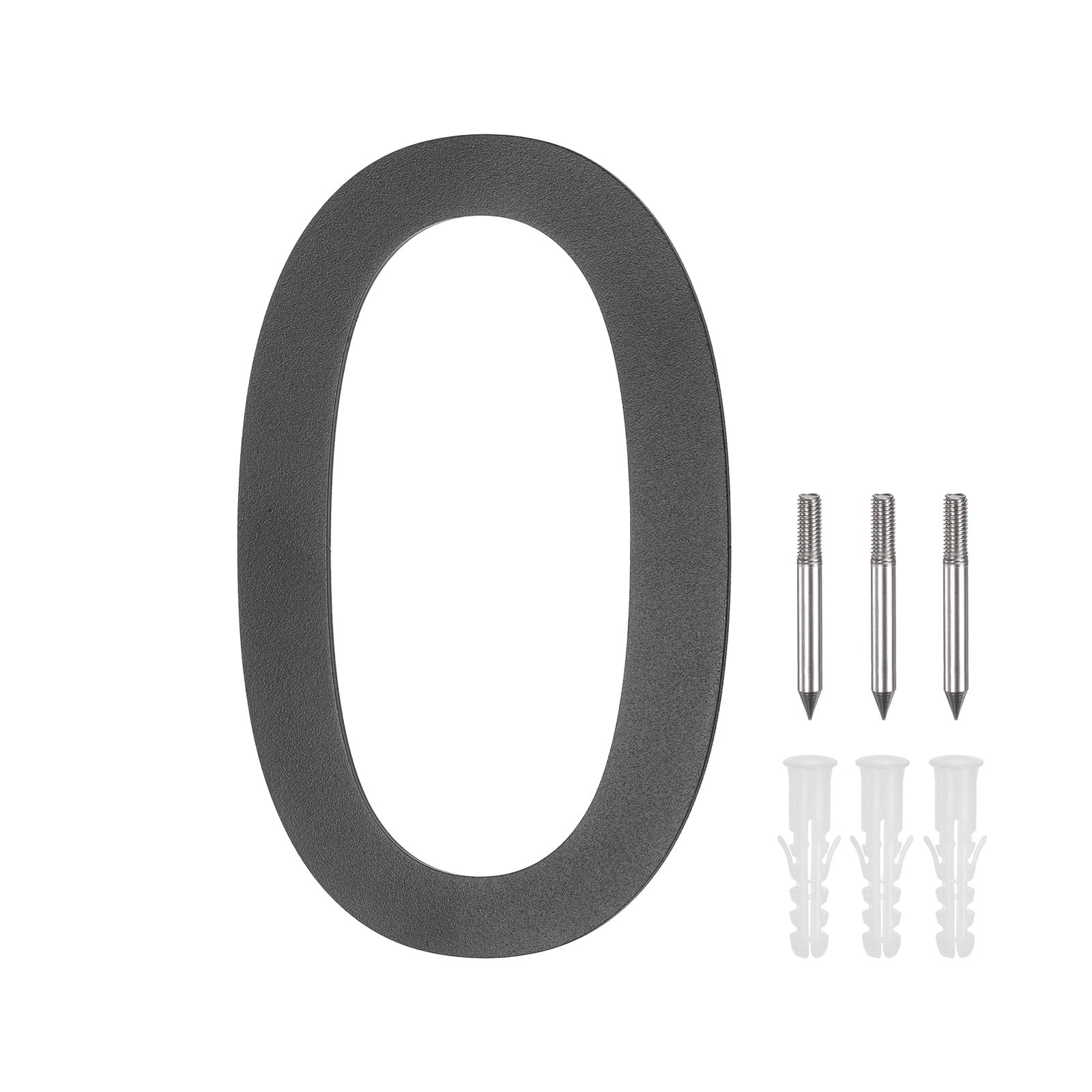 Uxcell 6 Inch 304 Stainless Steel Floating House Numbers, Modern House ...