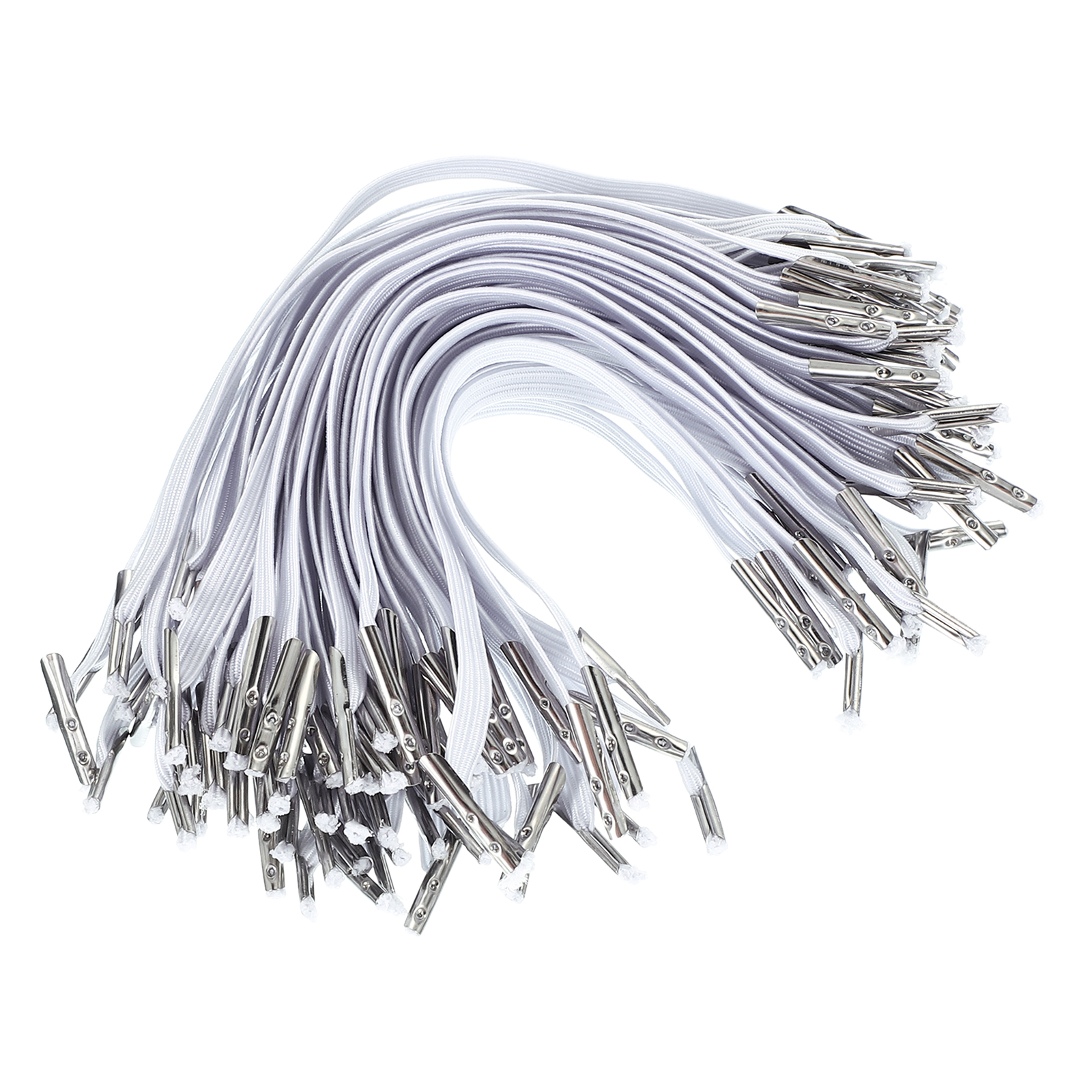 Uxcell 6 Inch Elastic Barbed Cord 6 mm Loop Stretch Flat String with ...