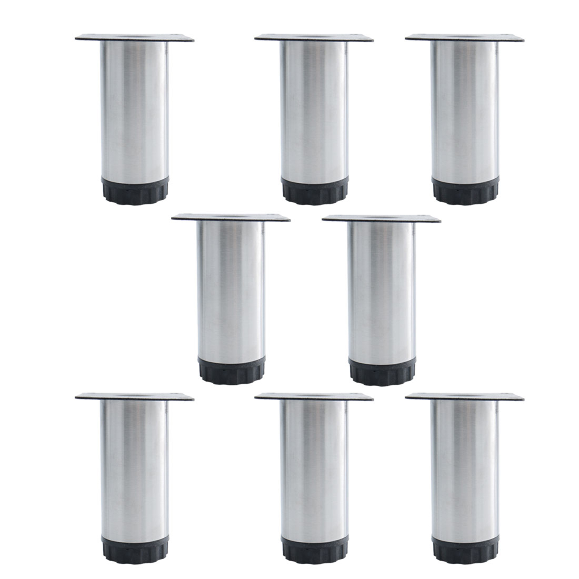 5 Inch Furniture Legs Aluminium Alloy Feet Sofa Table Cabinet Wardrobe ...