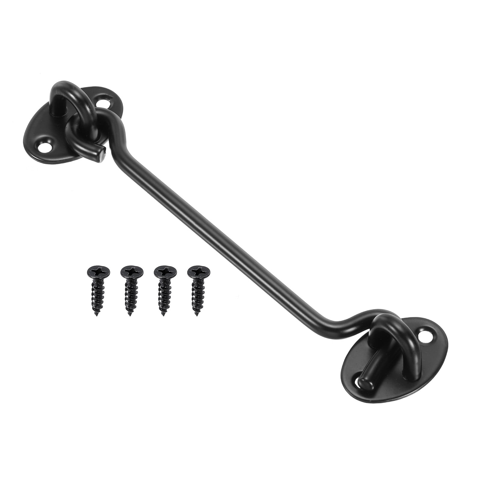 Uxcell 6 Inch Hook Eye Latch, Stainless Steel Privacy Hook and Eye ...