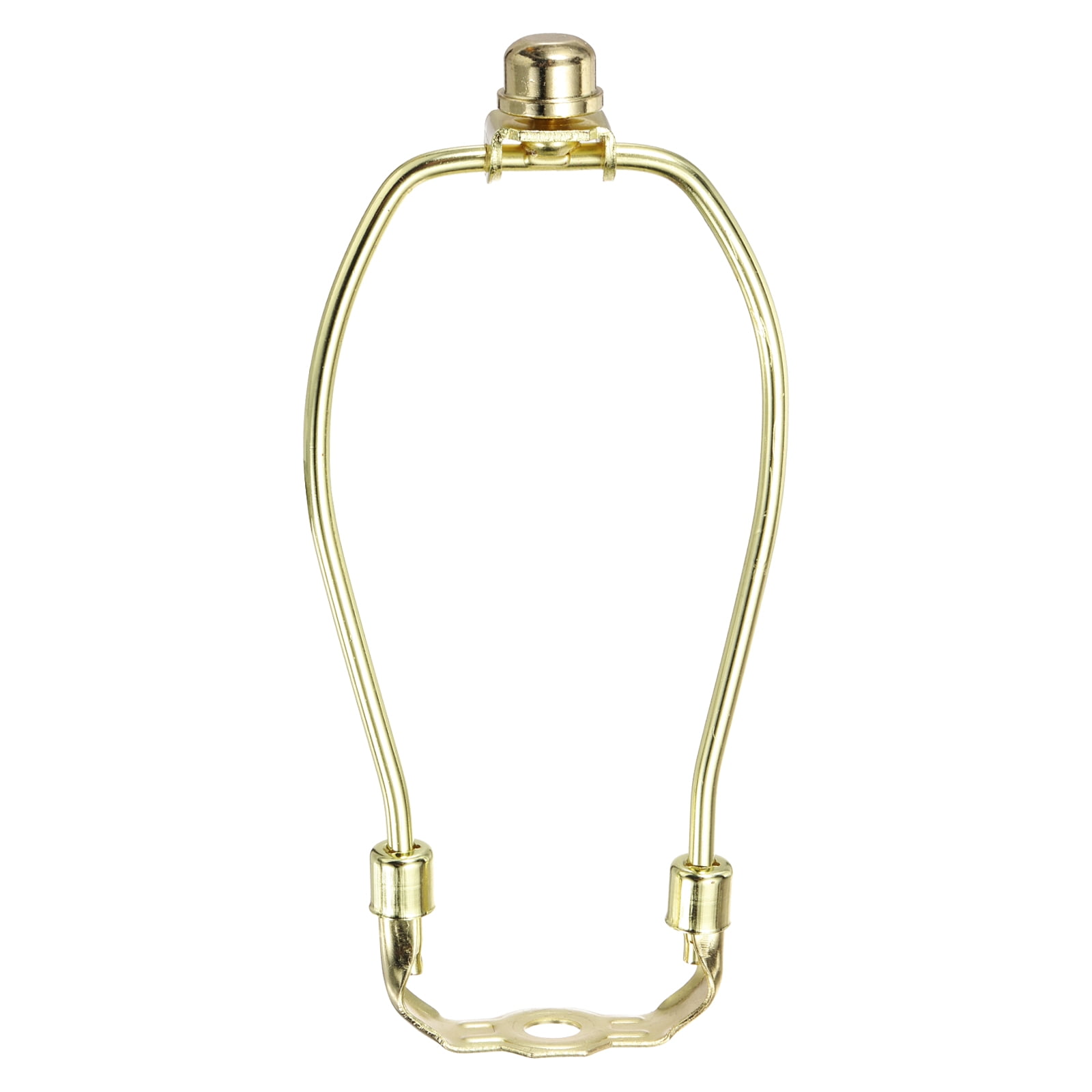 Uxcell 6 Inch Lamp Harp with 3/8 Standard Saddle and Lamp Shade Finial ...