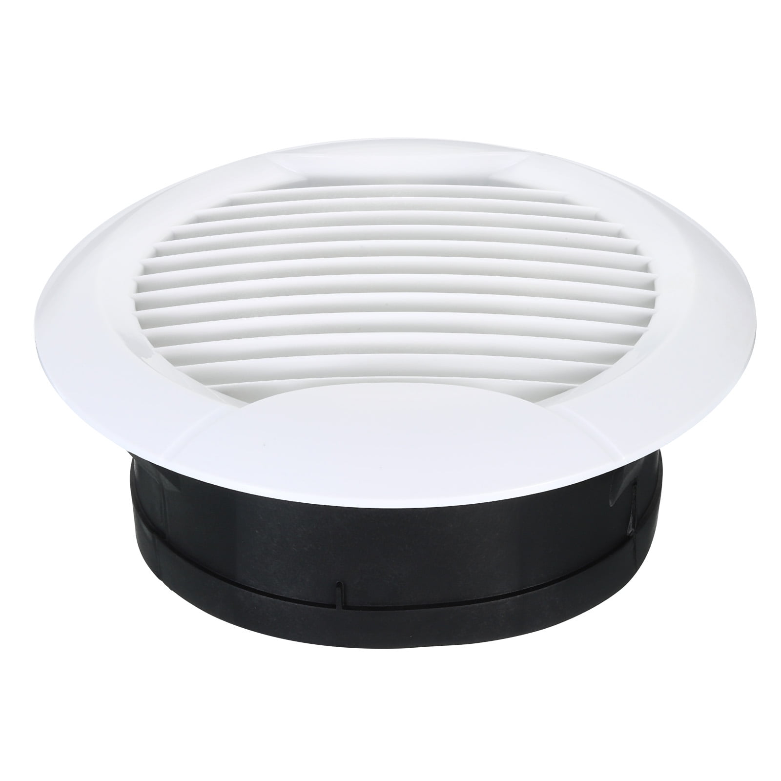 Uxcell 6 Inch Round Air Vent, Ceiling Diffuser Grill Cover ABS Louver ...