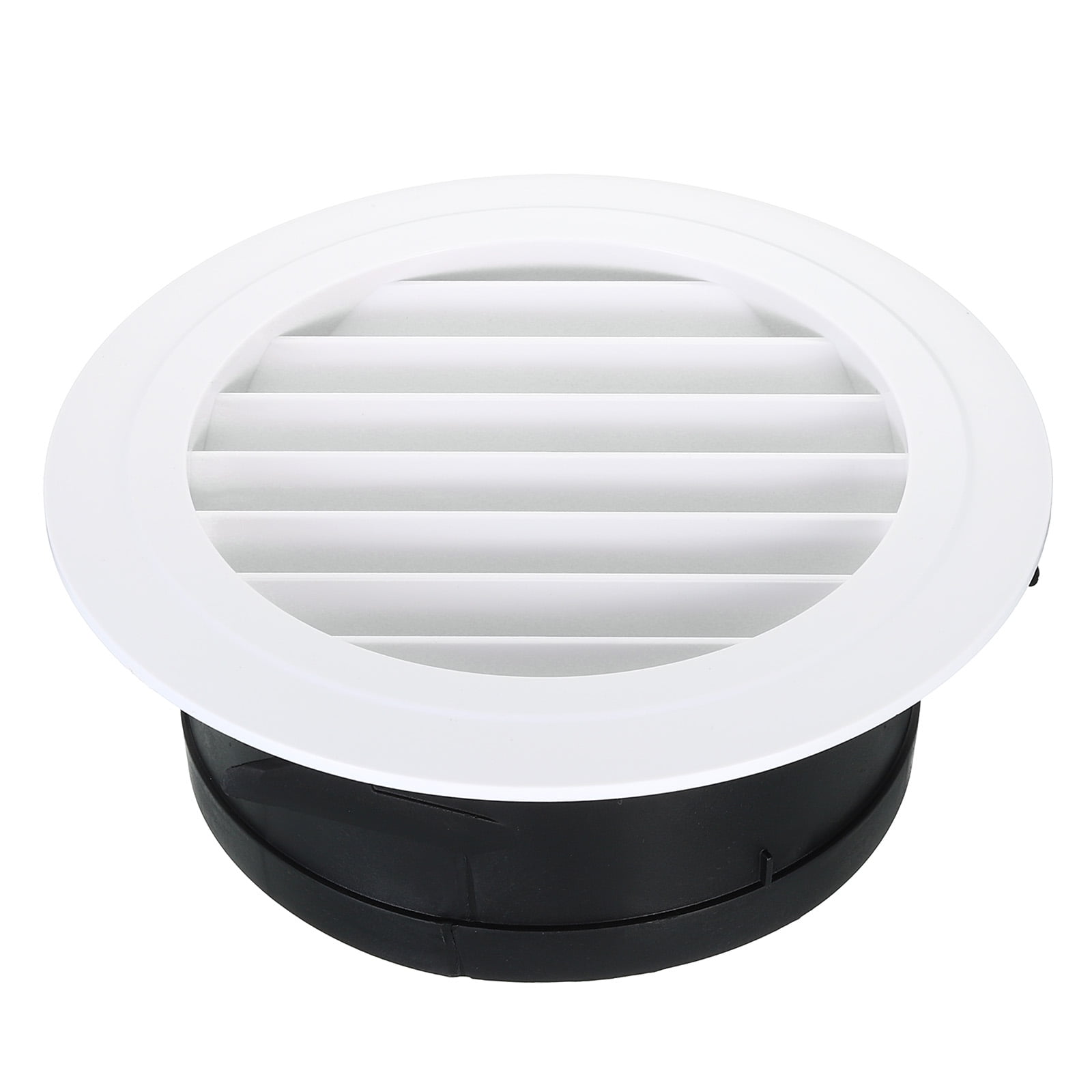 Uxcell 6 Inch Round Air Vent, Ceiling Diffuser Grill Cover ABS Louver ...