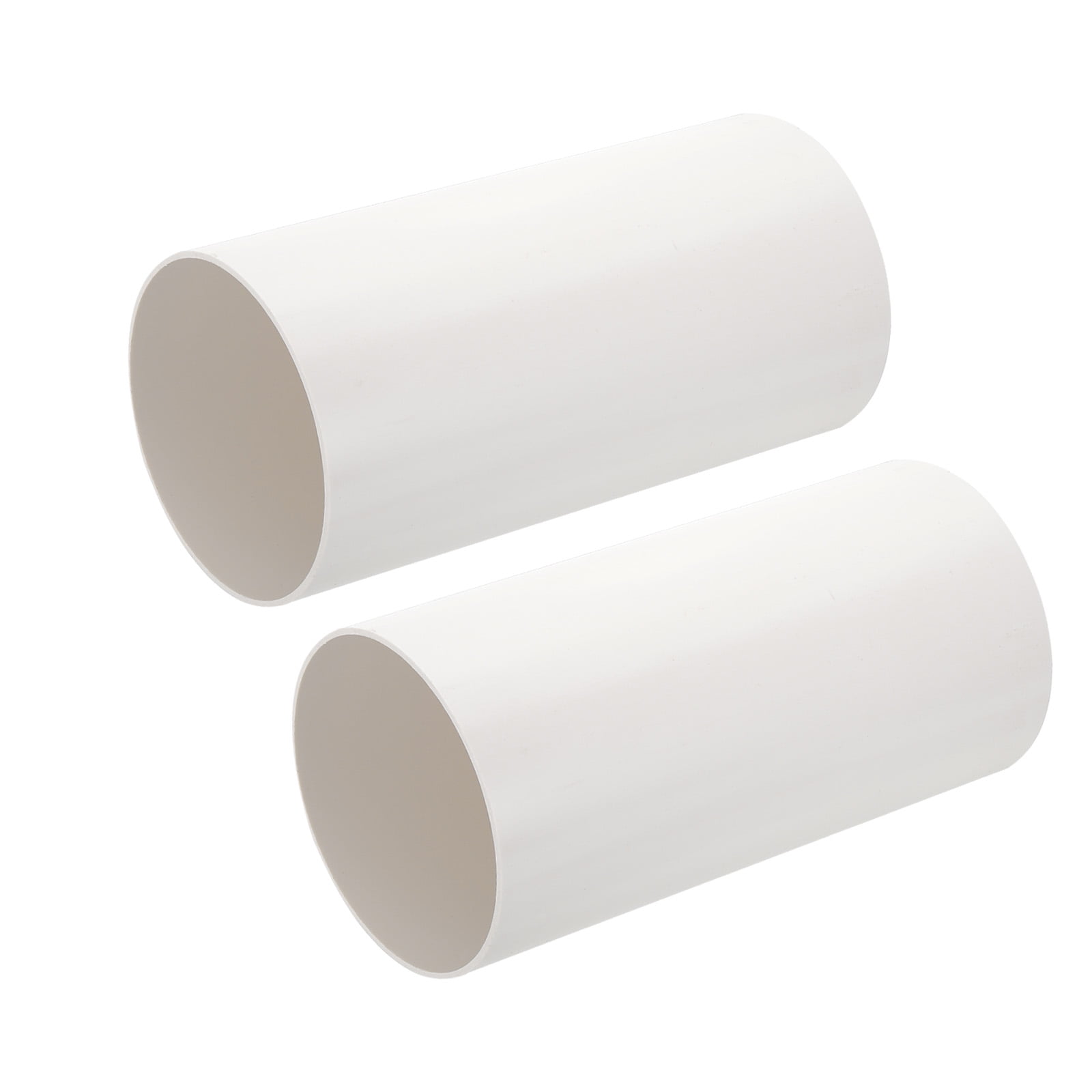 Uxcell 6 Inch Round Ventilation Duct, 12 Inch Long Plastic Pipe Heating ...