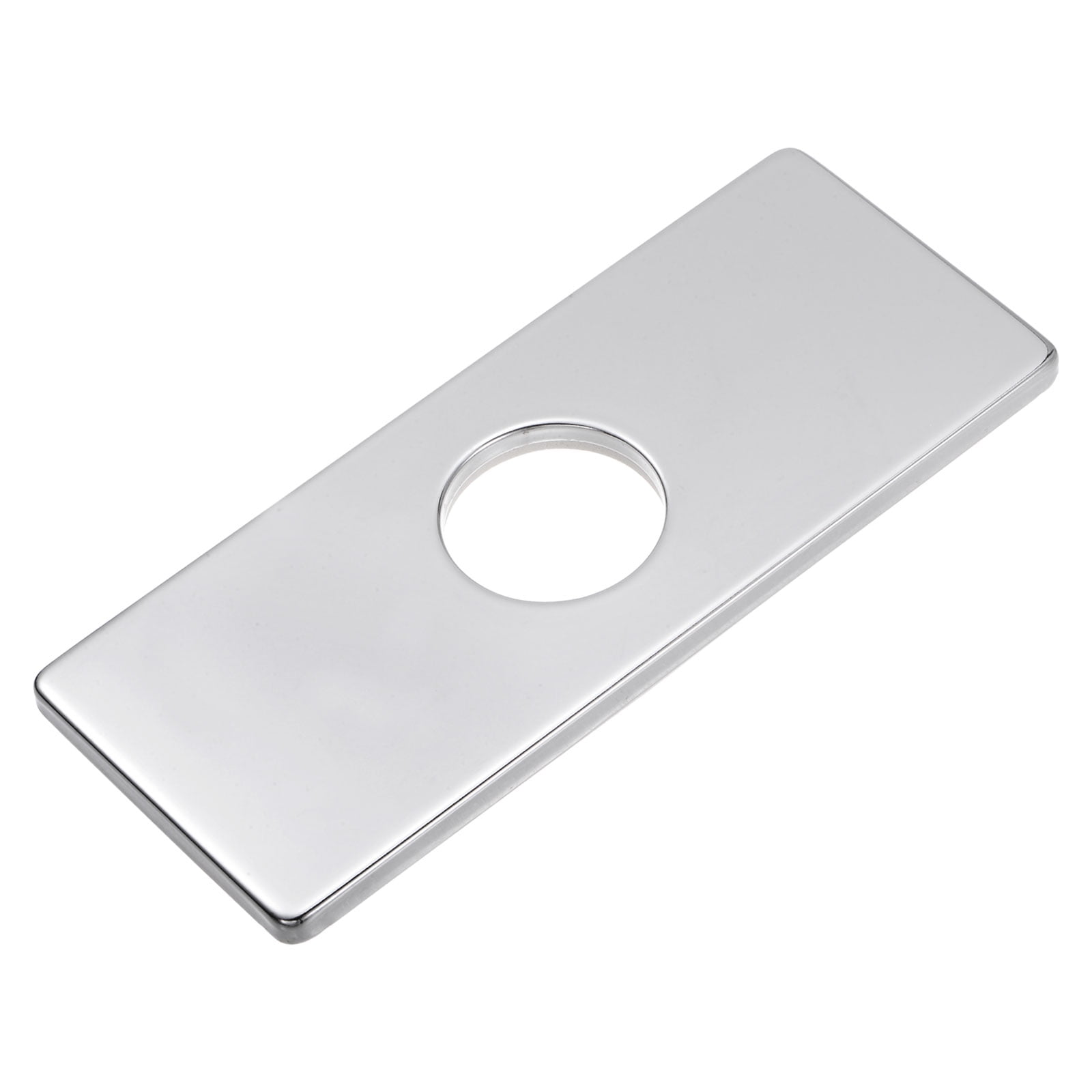 Uxcell 6 Inch Sink Hole Cover, Stainless Steel Deck Plate Escutcheon ...