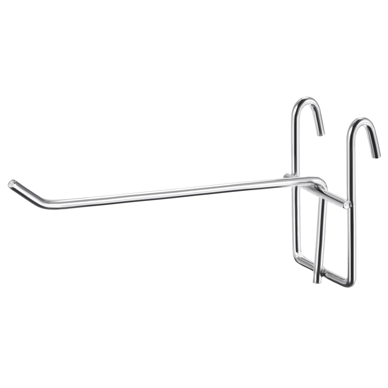 Uxcell 6 Inch Store Garage Storage Grid Wall Display Hooks Silver, 12 ...