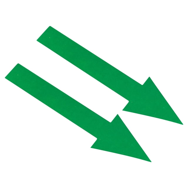 Uxcell 6" Length Directional Arrow Sticker Self Adhesive Wall Sign ...