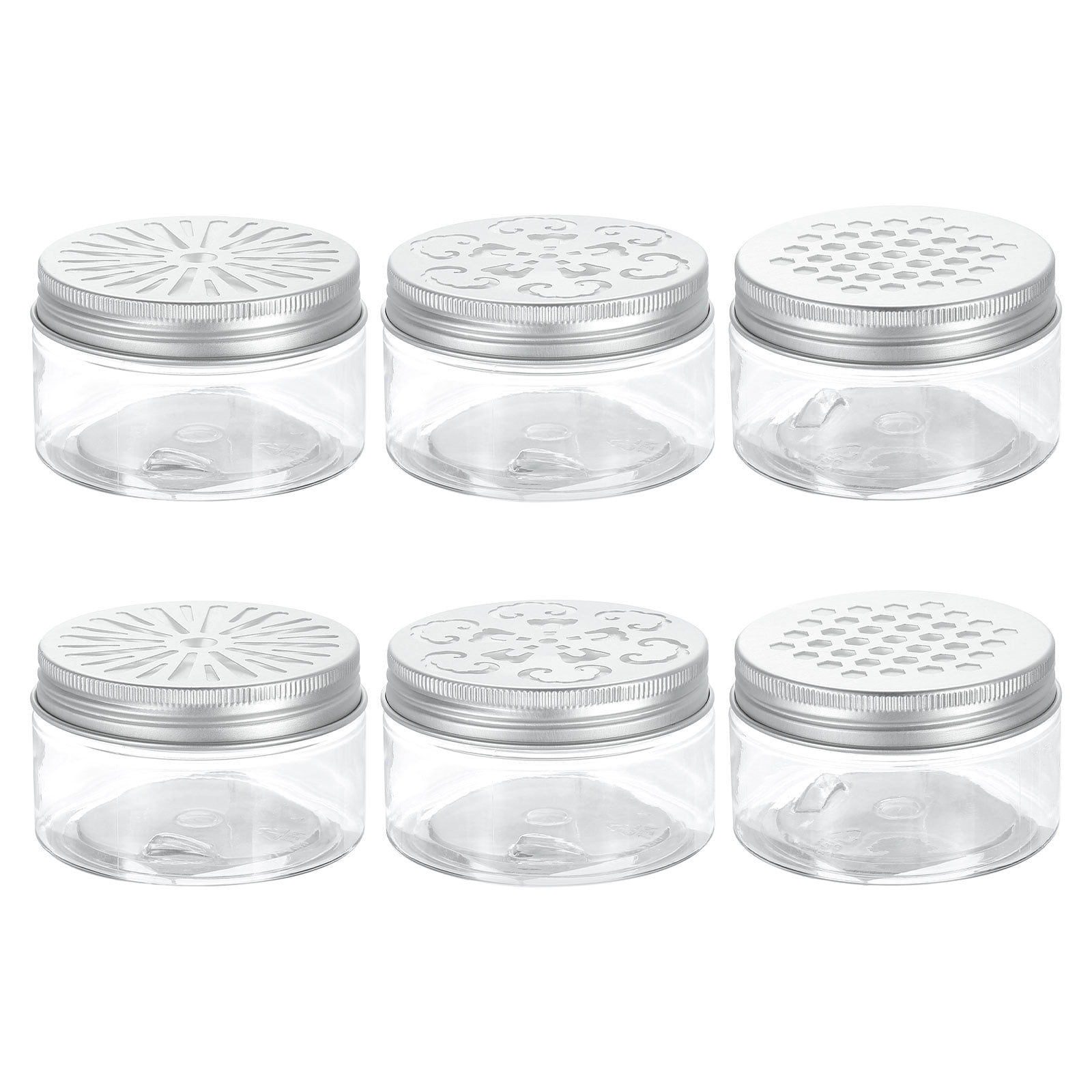 Uxcell 6 PCS 3 Styles Hollow Aluminium Tins 3.4oz/100ml Air Freshener ...