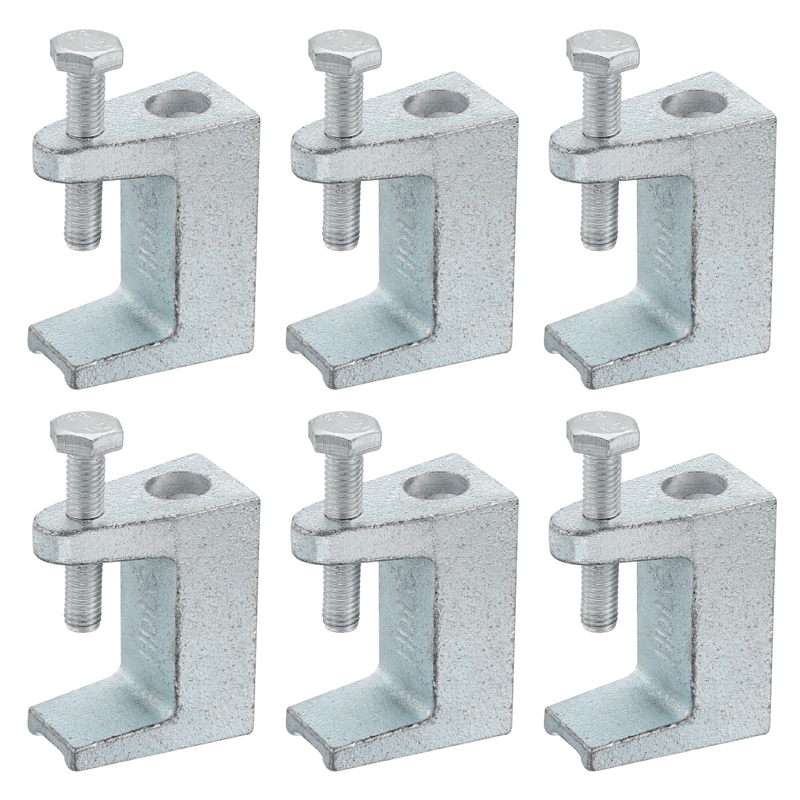 Uxcell 6 Pack Beam Clamp, 1.77 Inch Wide Jaw Opening C Clamps Metal Tiger Clamp - Walmart.com