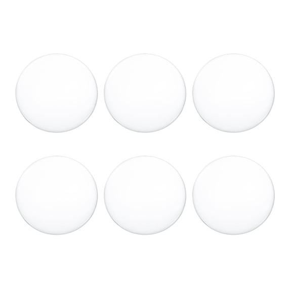 Uxcell 6 Pack Biconvex Lens, 5cm Dia. 15cm Focal Length Optical Lenses ...