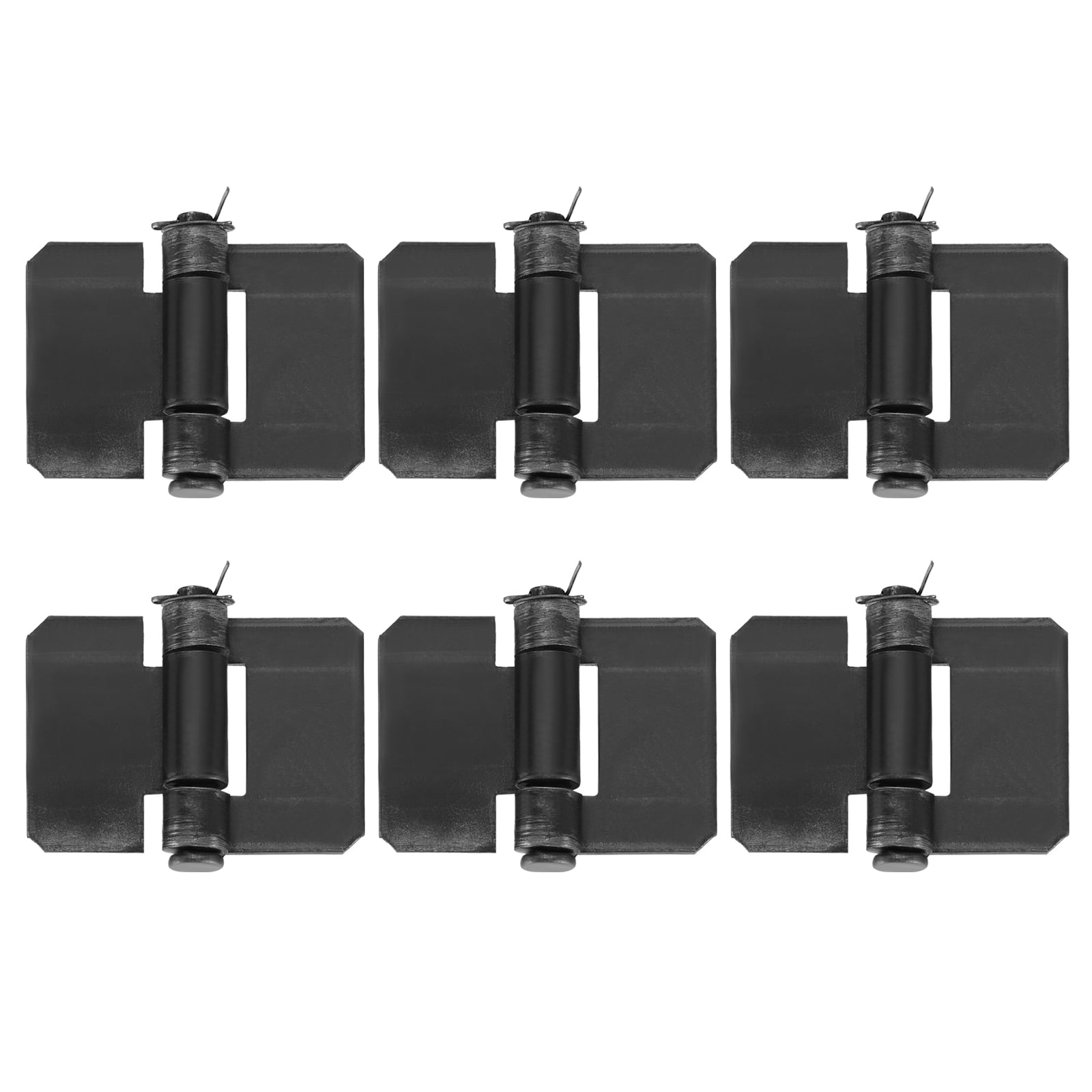 Uxcell 6 Pack Heavy Duty Weldable Hinges, 2.83" x 3.46" x 0.15" Weld on ...