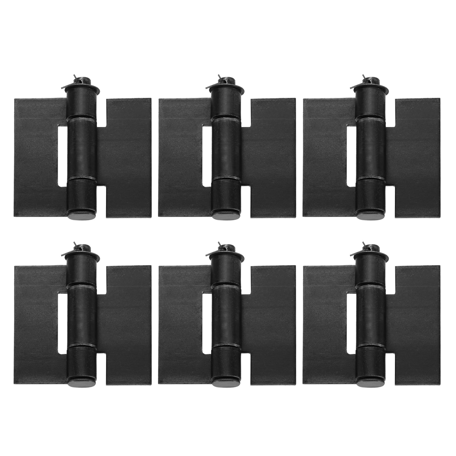 Uxcell 6 Pack Heavy Duty Weldable Hinges, 4.25" x 4.53" x 0.18" Weld on ...