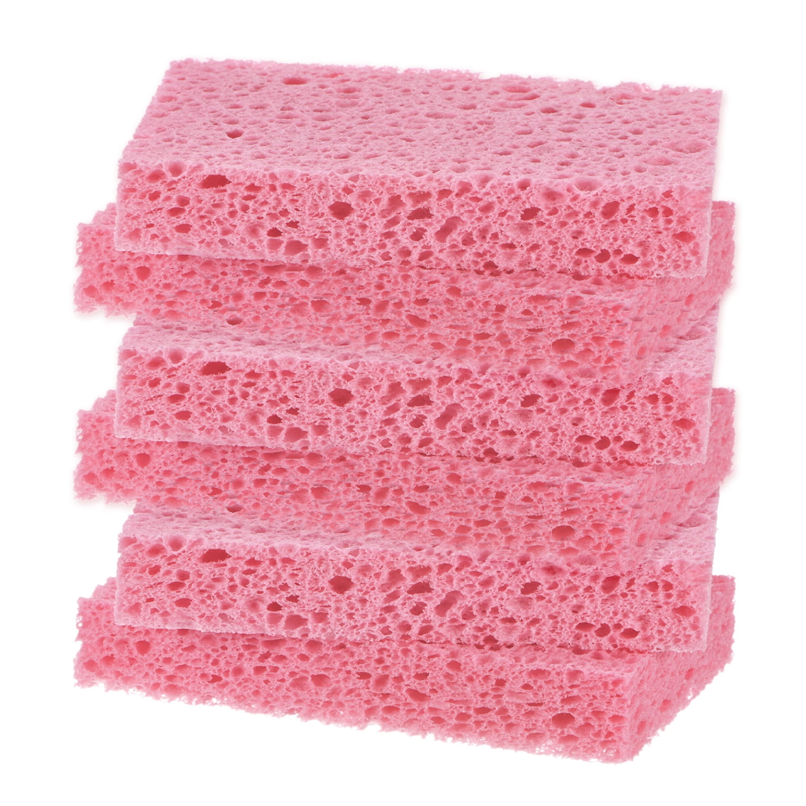 Uxcell 6-Pack Kitchen Sponges, Condense Eco Cellulose Non-Scratch Scrub ...
