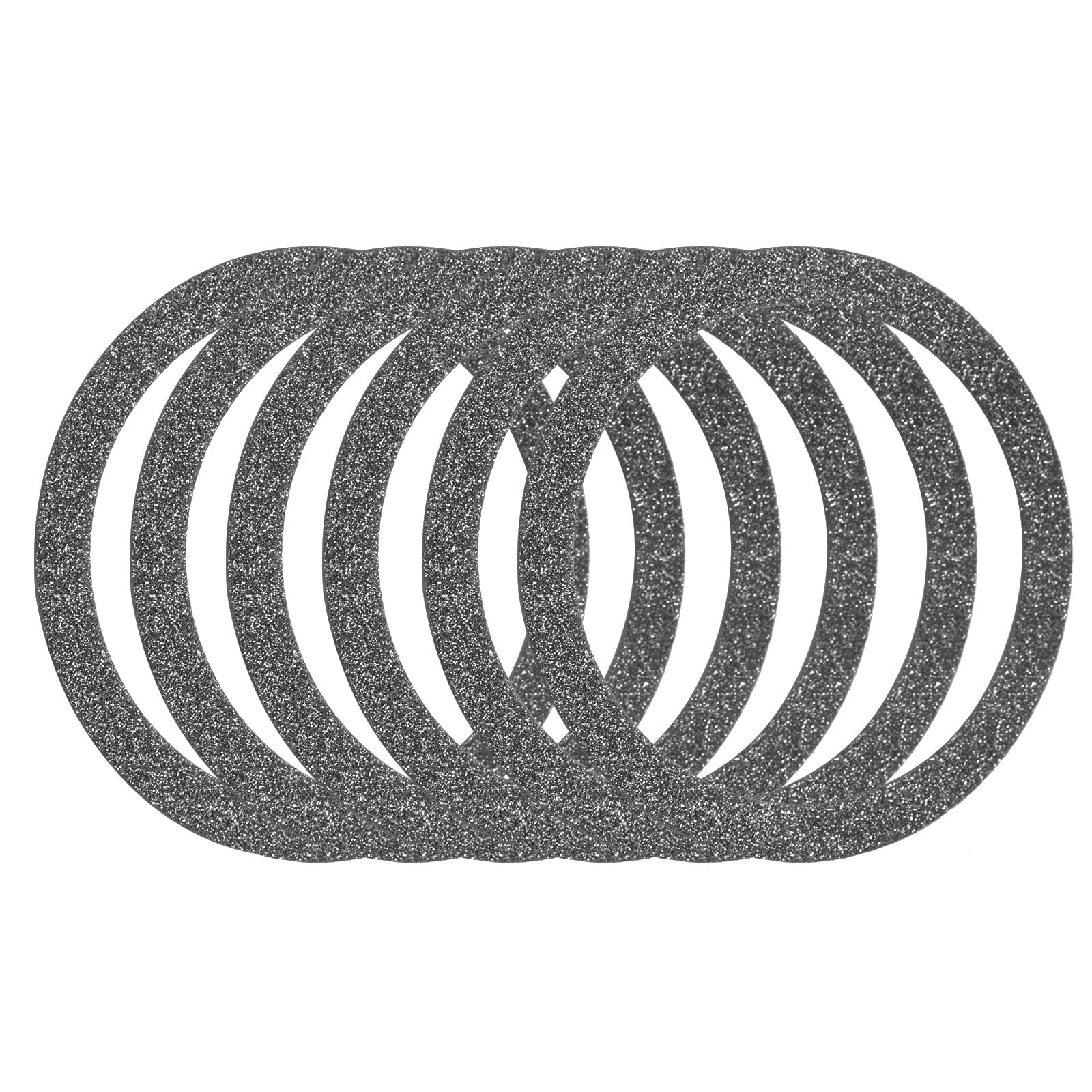 Uxcell 6 Pack Magnetic Adapter Ring, Universal Magnetic Wireless ...