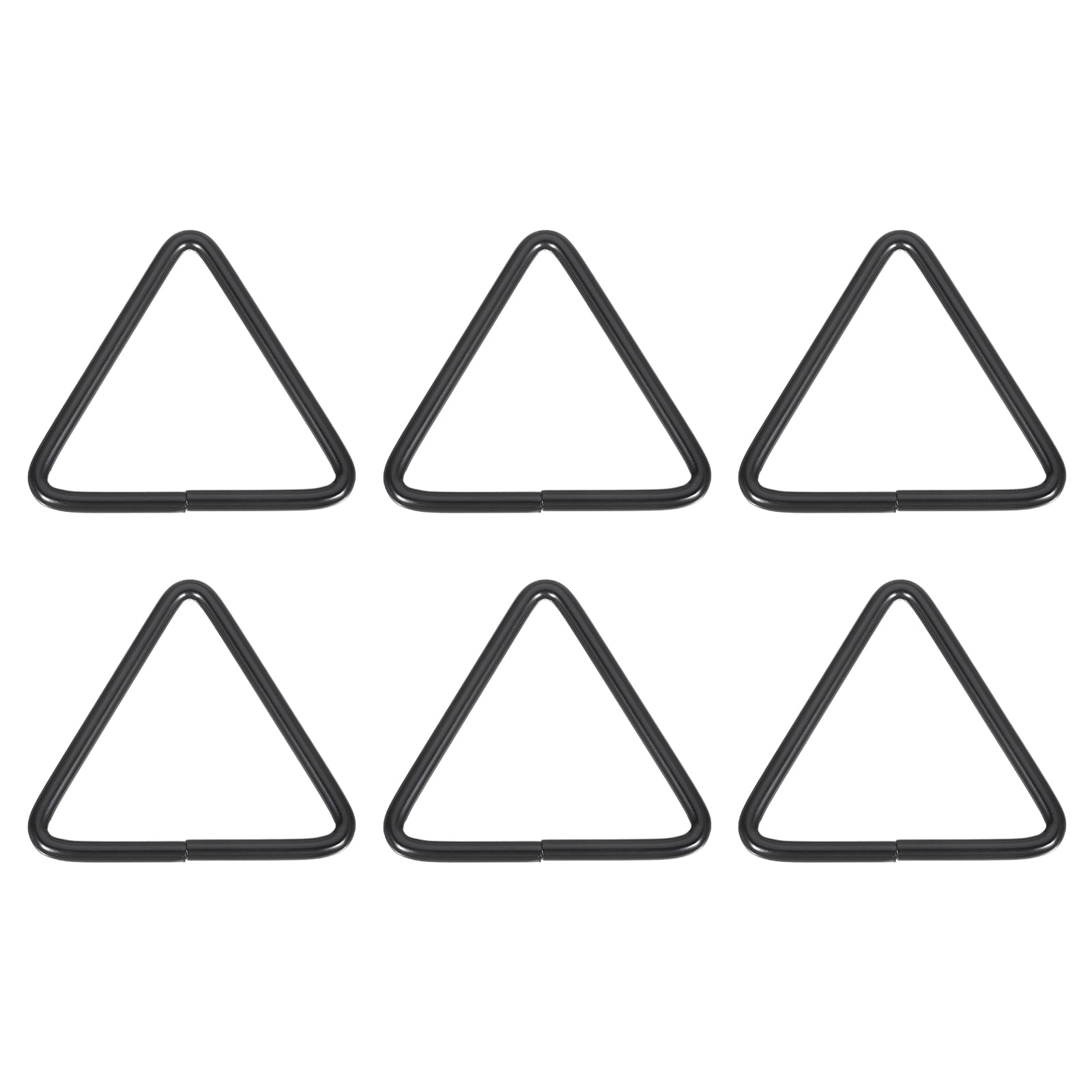 Uxcell 6 Pack Metal Triangle Ring Buckle, 2