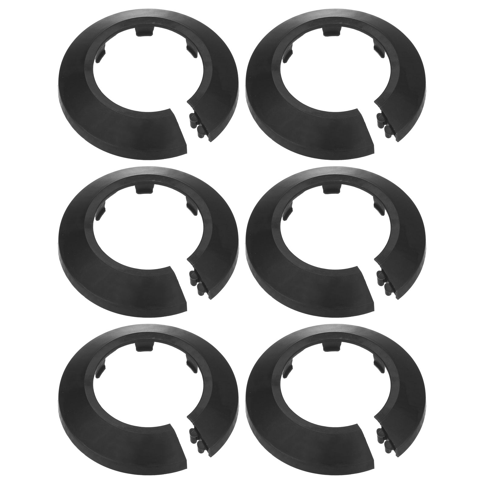 Uxcell 6-Pack Pipe Cover Decoration for 59mm Outer Diameter Flange ...