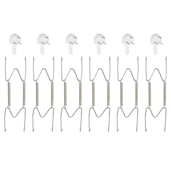 14 count Plate Hangers for Wall - 6/8/10/12/14 Inch Invisible Plates ...