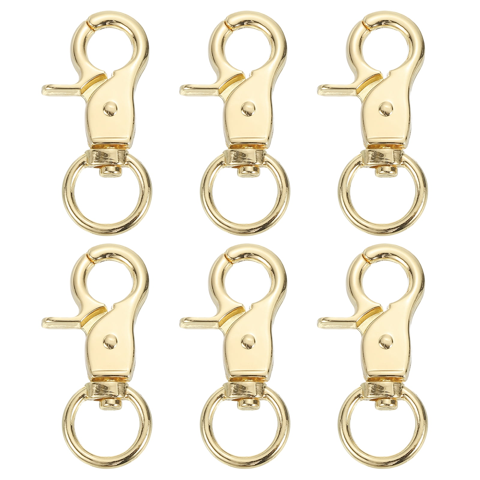 Uxcell 6 Pack Swivel Snap Hook, 13mm(1/2") Trigger Snap Heavy Duty ...