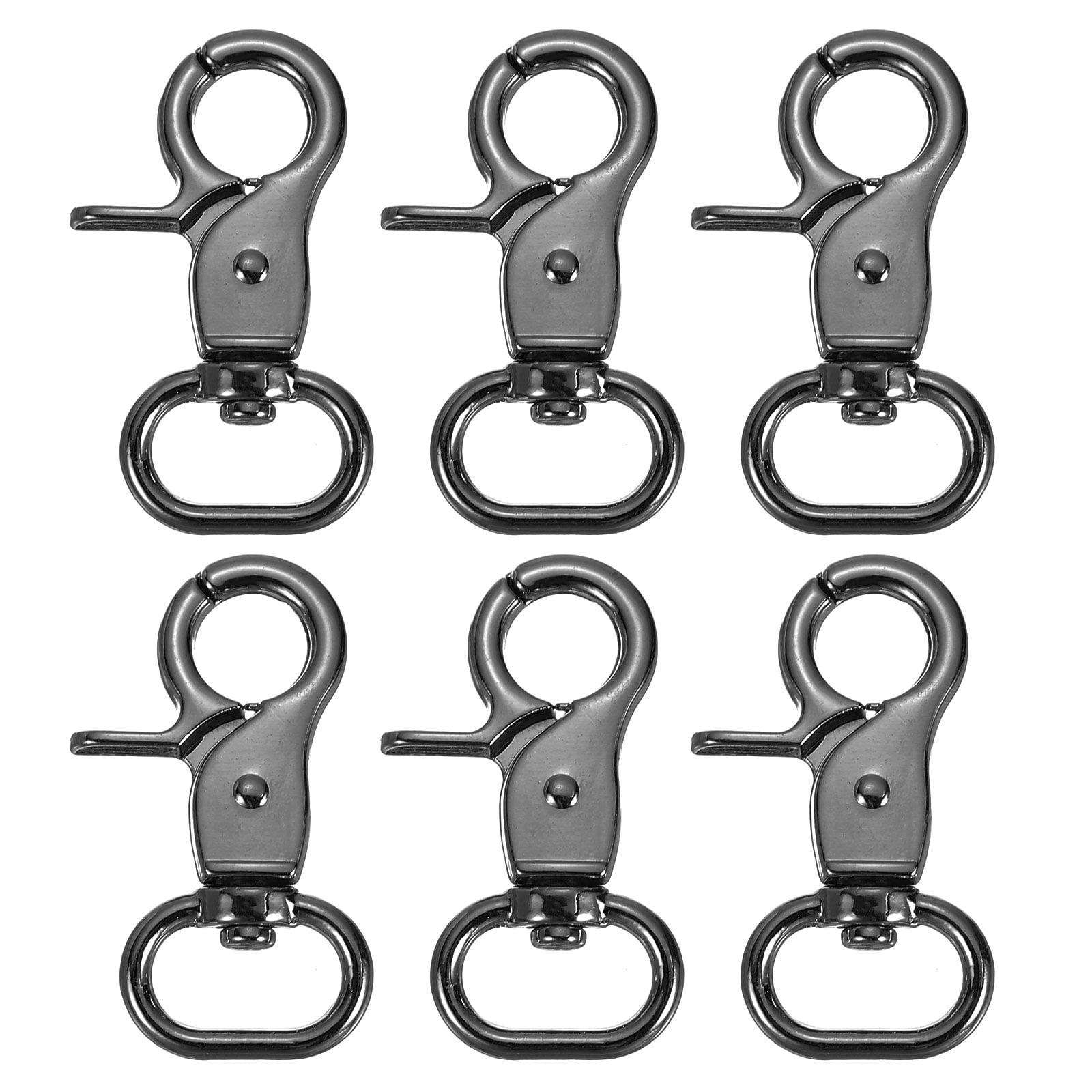 Uxcell 6 Pack Swivel Snap Hook, 15mm(5/8") Trigger Snap Heavy Duty ...