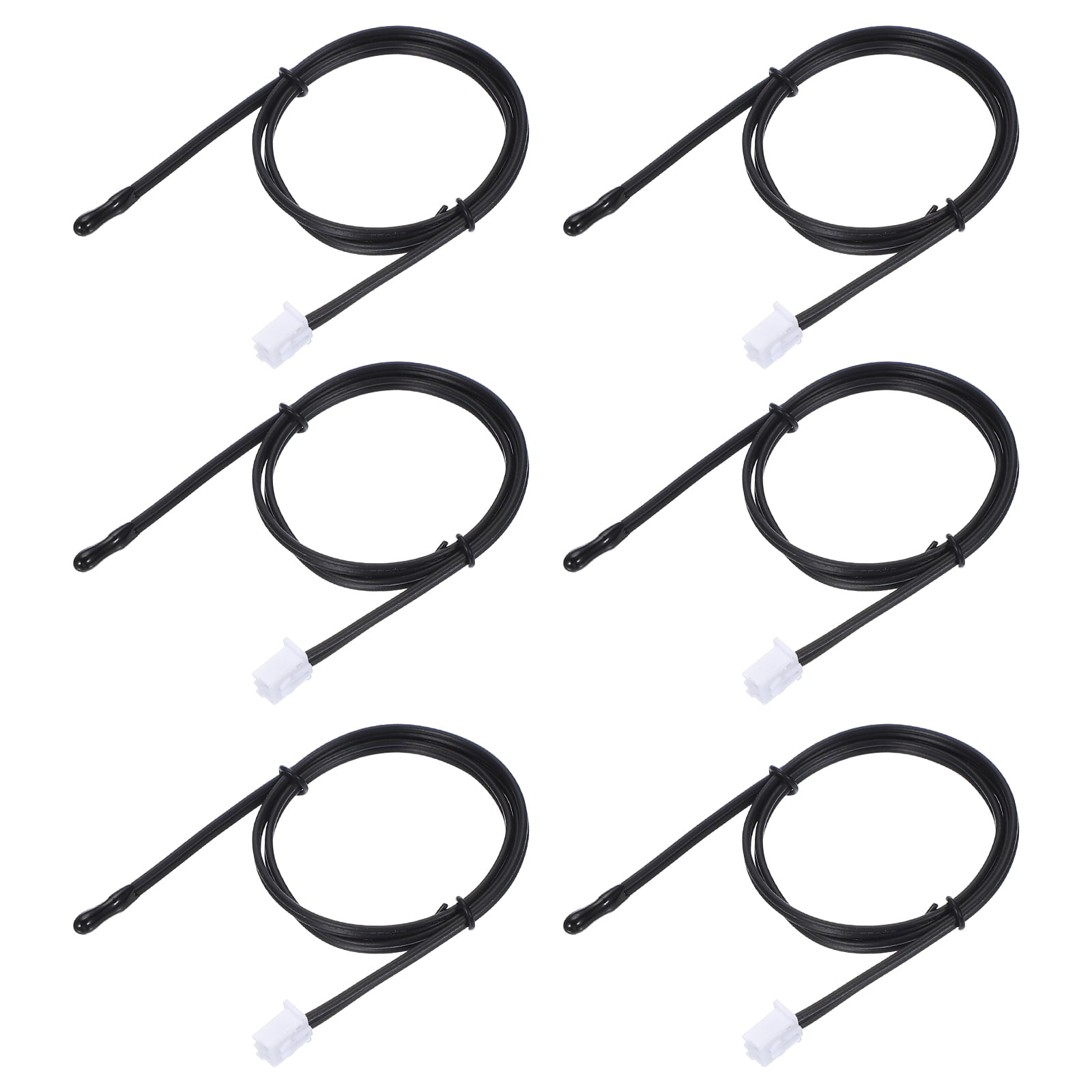 Uxcell 6 Pcs 5K 15.7 Inch 3950 Epoxy Temperature Sensor Probe for Air ...