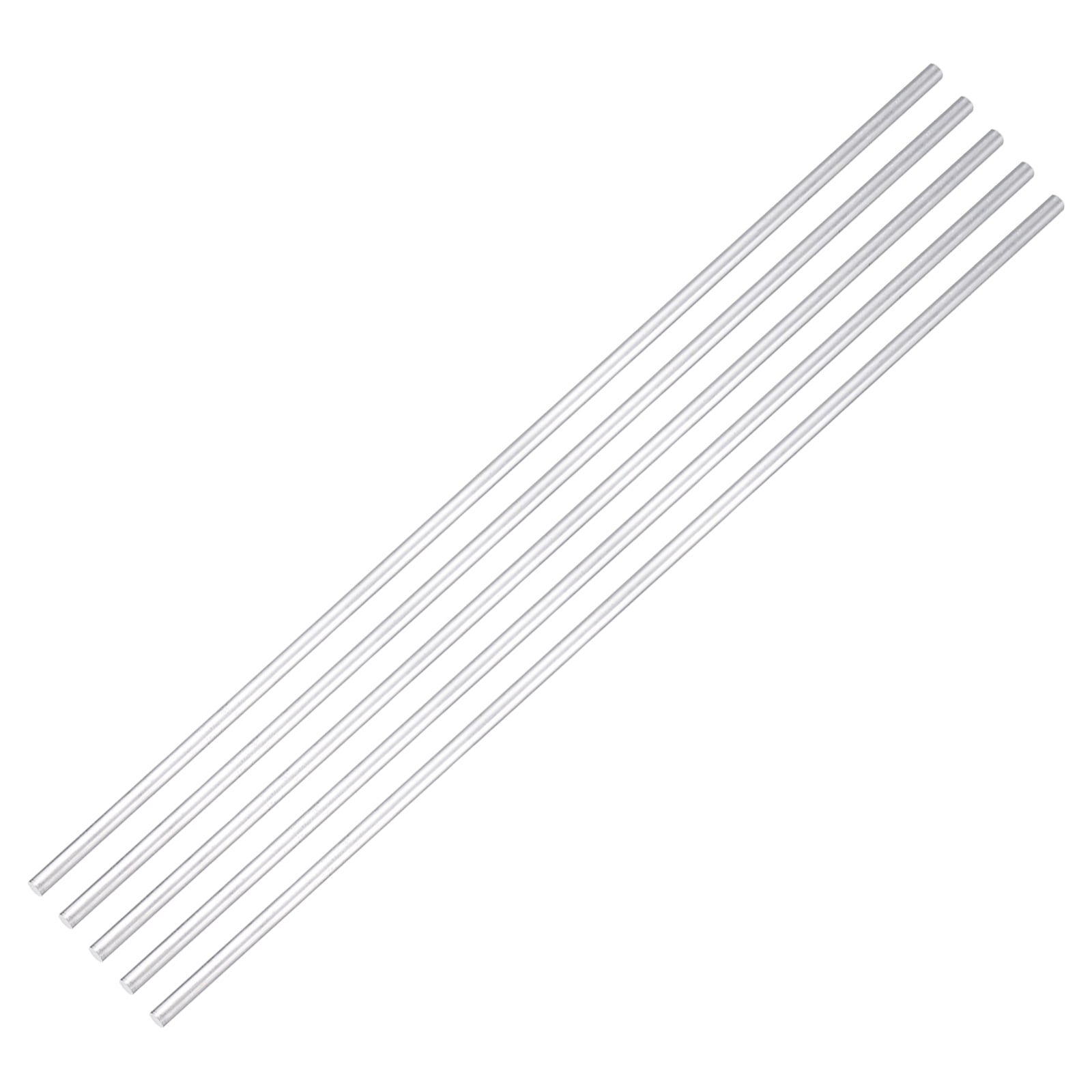 Uxcell 6 Pcs 6061 T651 Aluminum Rod, 0.2" Diameter 14" Length Solid ...