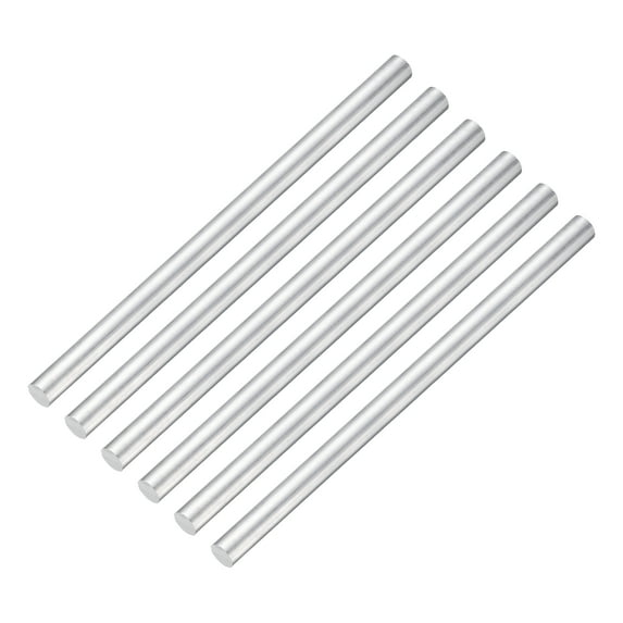 Uxcell 6 Pcs 6061 T651 Aluminum Rod, 0.47" Diameter 8" Length Solid ...