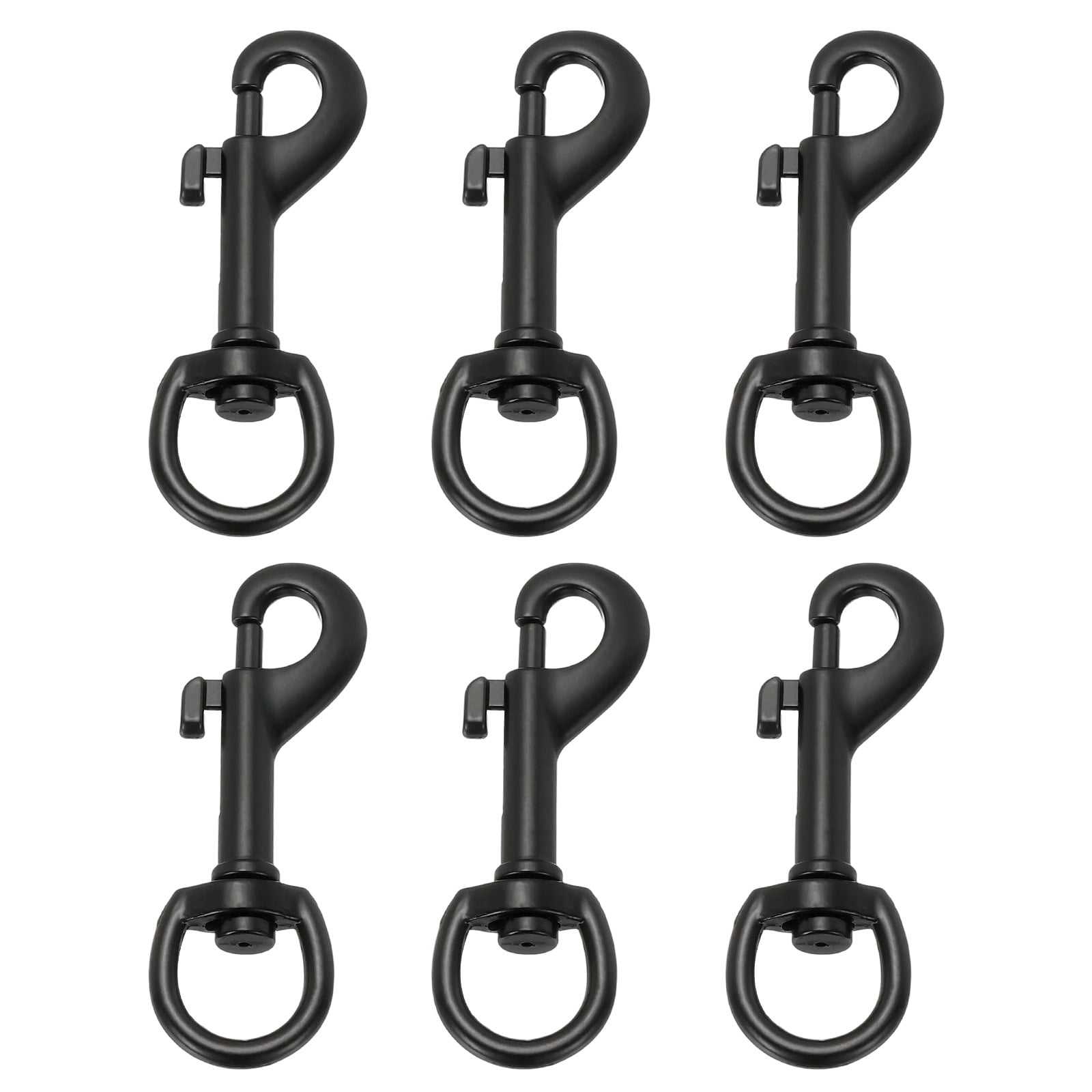 Uxcell 6 Pcs Flag Swivel Snap Clips, 2.7 Inch Heavy Duty Alloy Flag ...