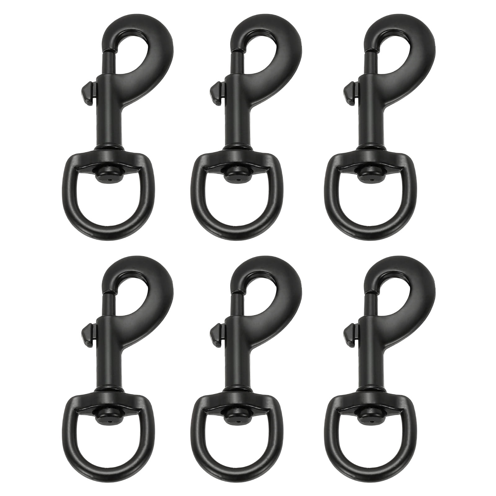 Uxcell 6 Pcs Flag Swivel Snap Clips, 3.2 Inch Heavy Duty Alloy Flag ...