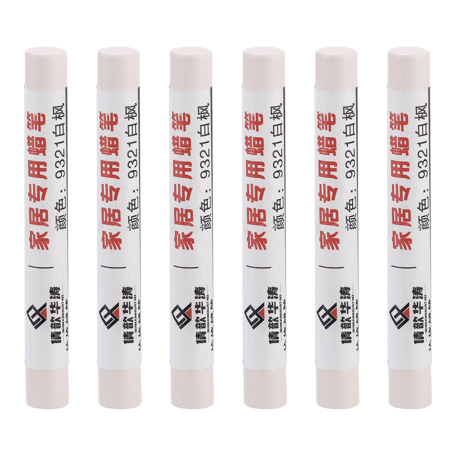 Uxcell 6 Pcs Furniture Repair Crayons Wax Wood Filler Sticks, White ...